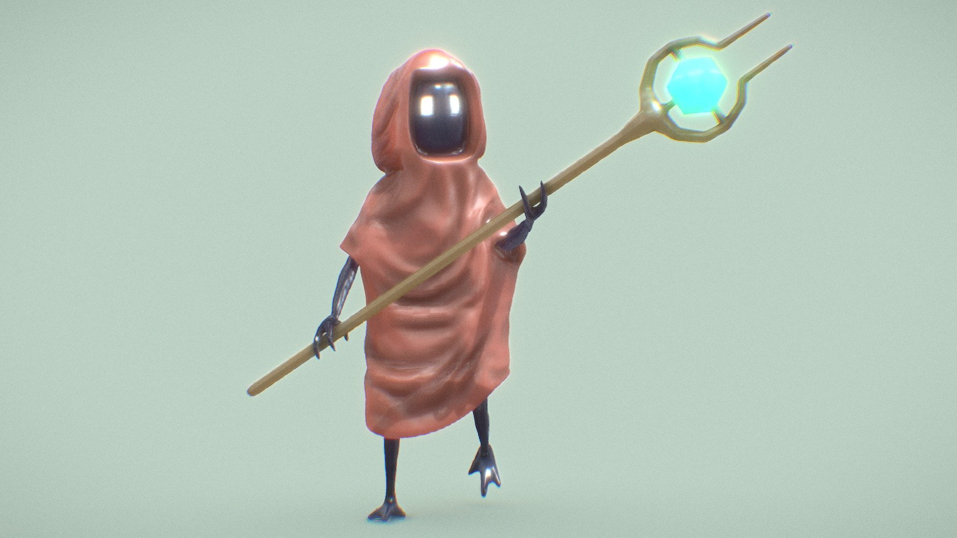 Sorcerer Pose - 3D model by kaganproject [4806fd1] - Sketchfab