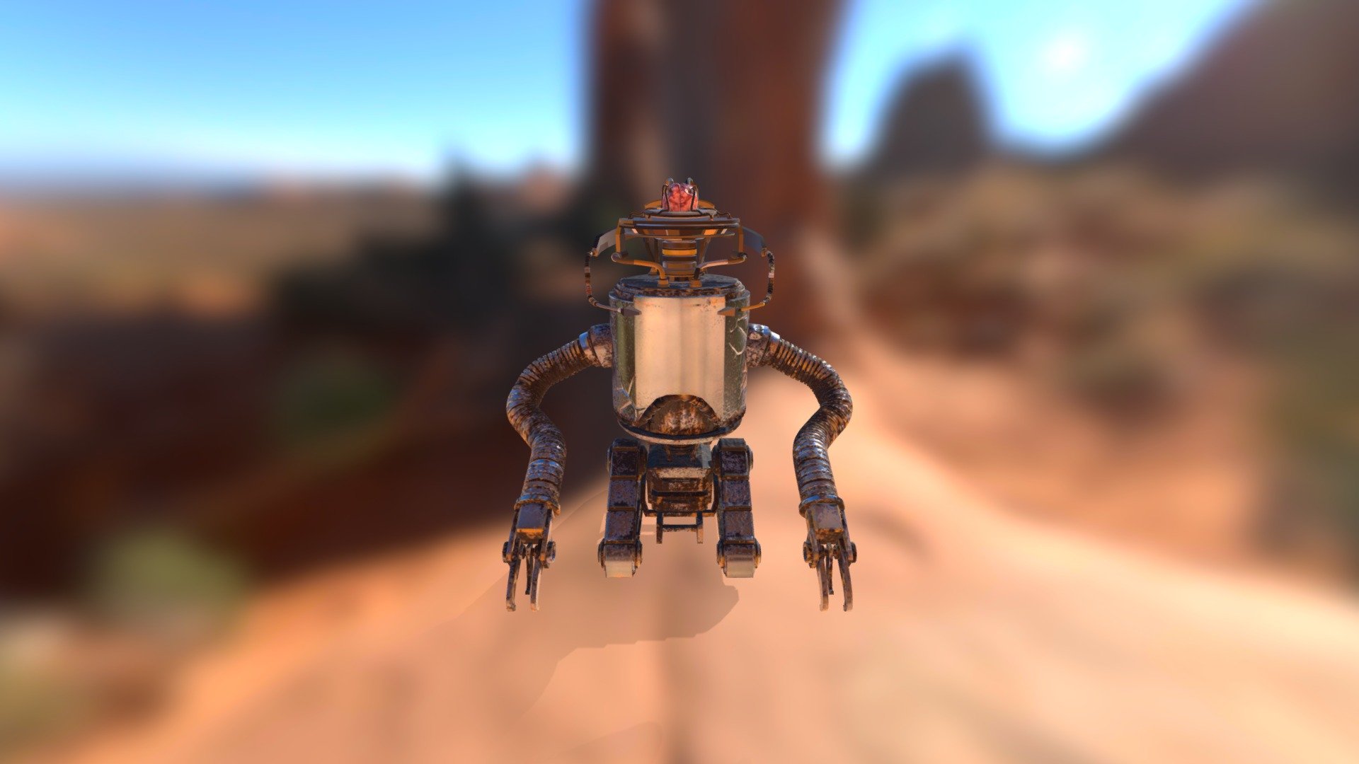 Stylised Robot - Download Free 3D model by Charley Jade (@CharleyJade ...