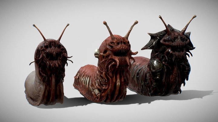 Worm 3D models - Sketchfab