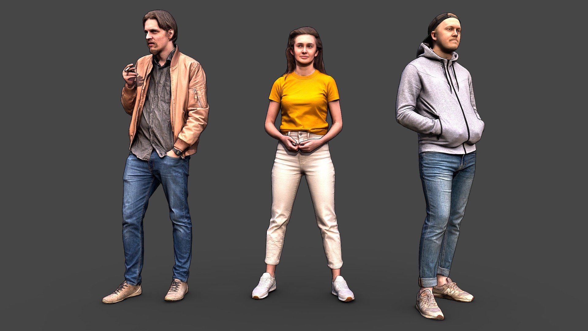 Stylized Characters Vol.2 - 3D model by kanistra [48095b0] - Sketchfab