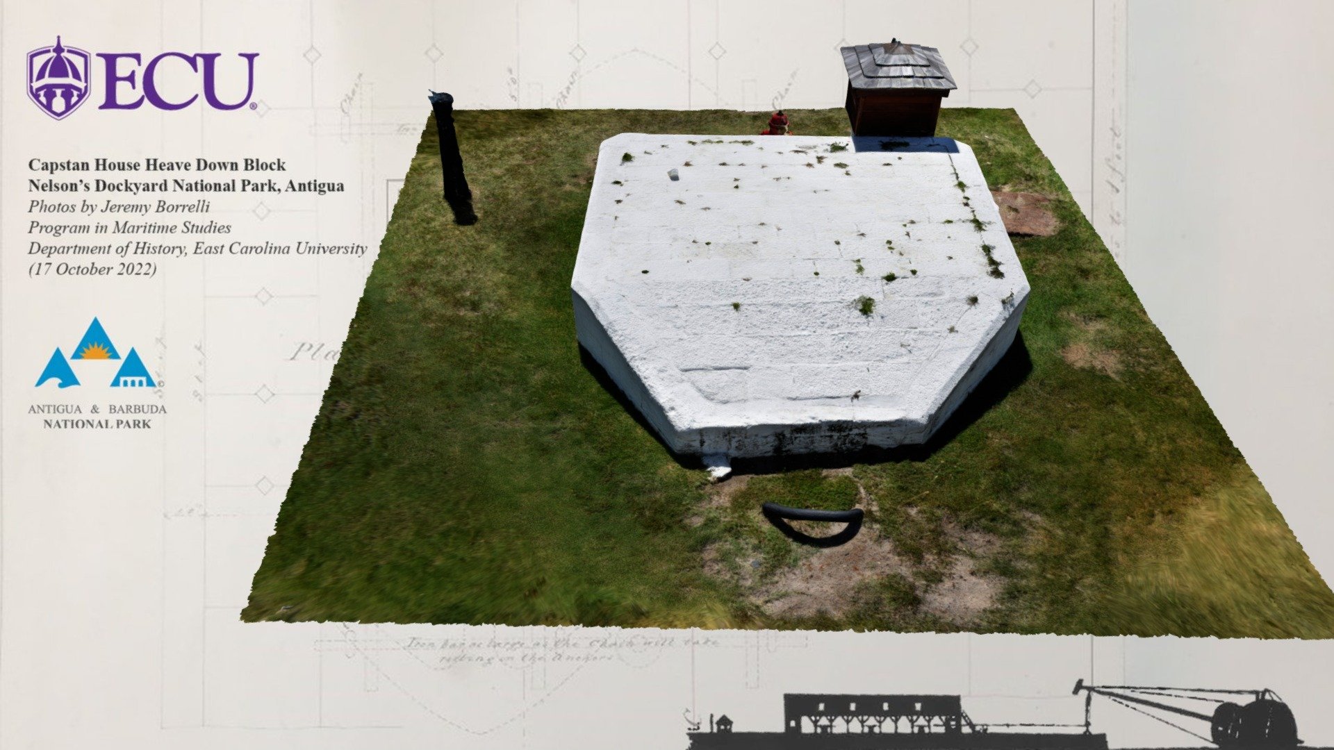 Capstan House Heave Down Block - 3D model by ecumaritimestudies ...