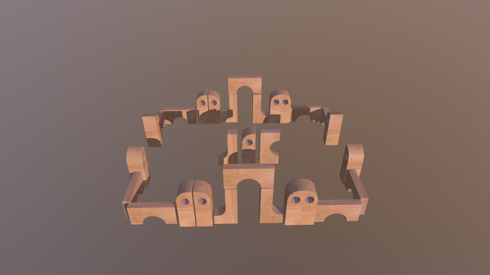 Blocks - 3D model by carte281 [480be8e] - Sketchfab