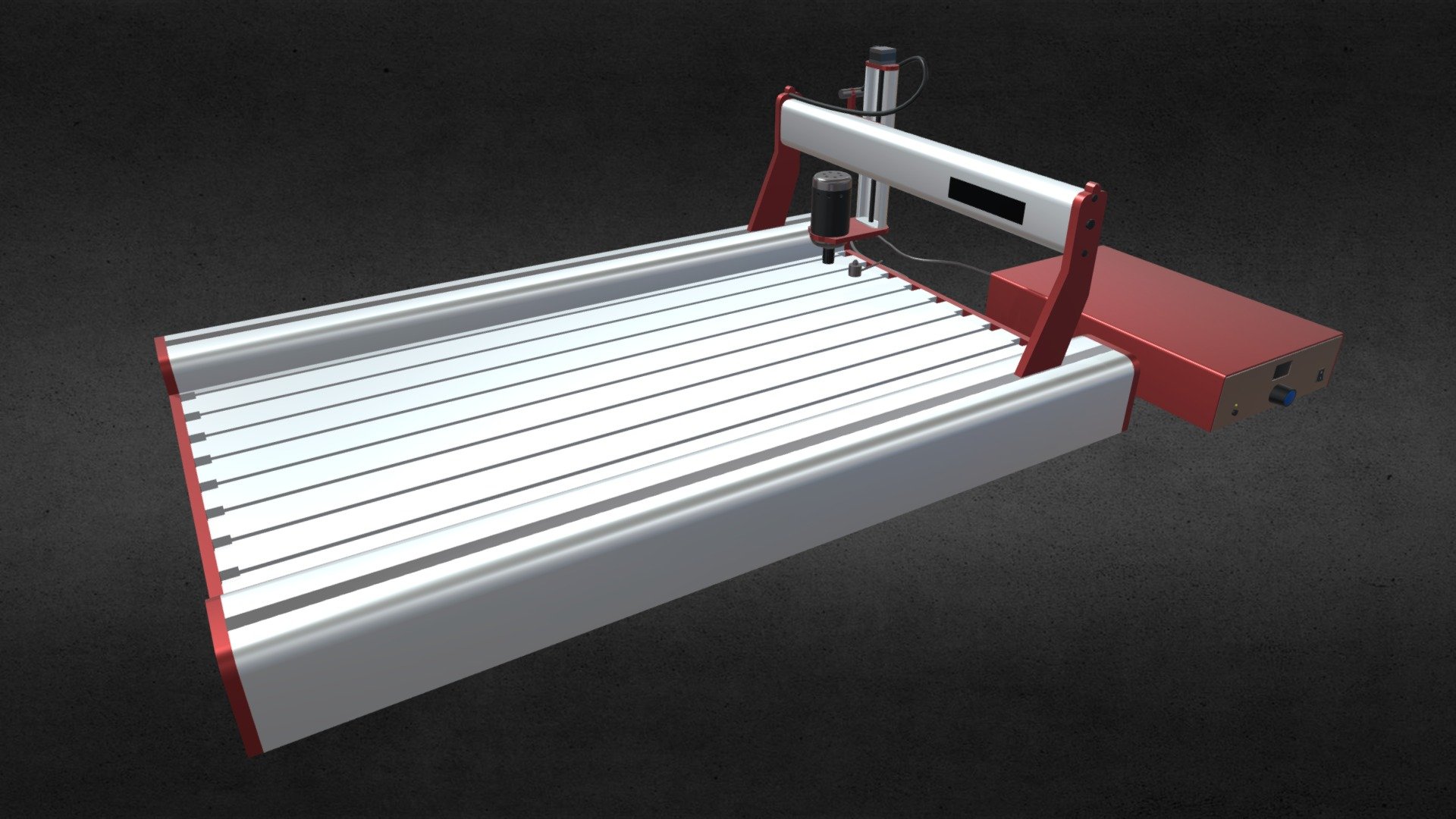 Milling machine - Buy Royalty Free 3D model by nemo81 [480c376 ...