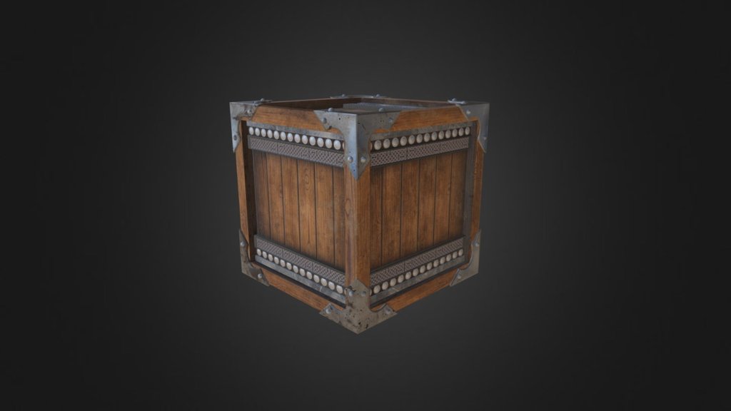 Fantasy Crate - 3D model by maximagery [480ce9e] - Sketchfab