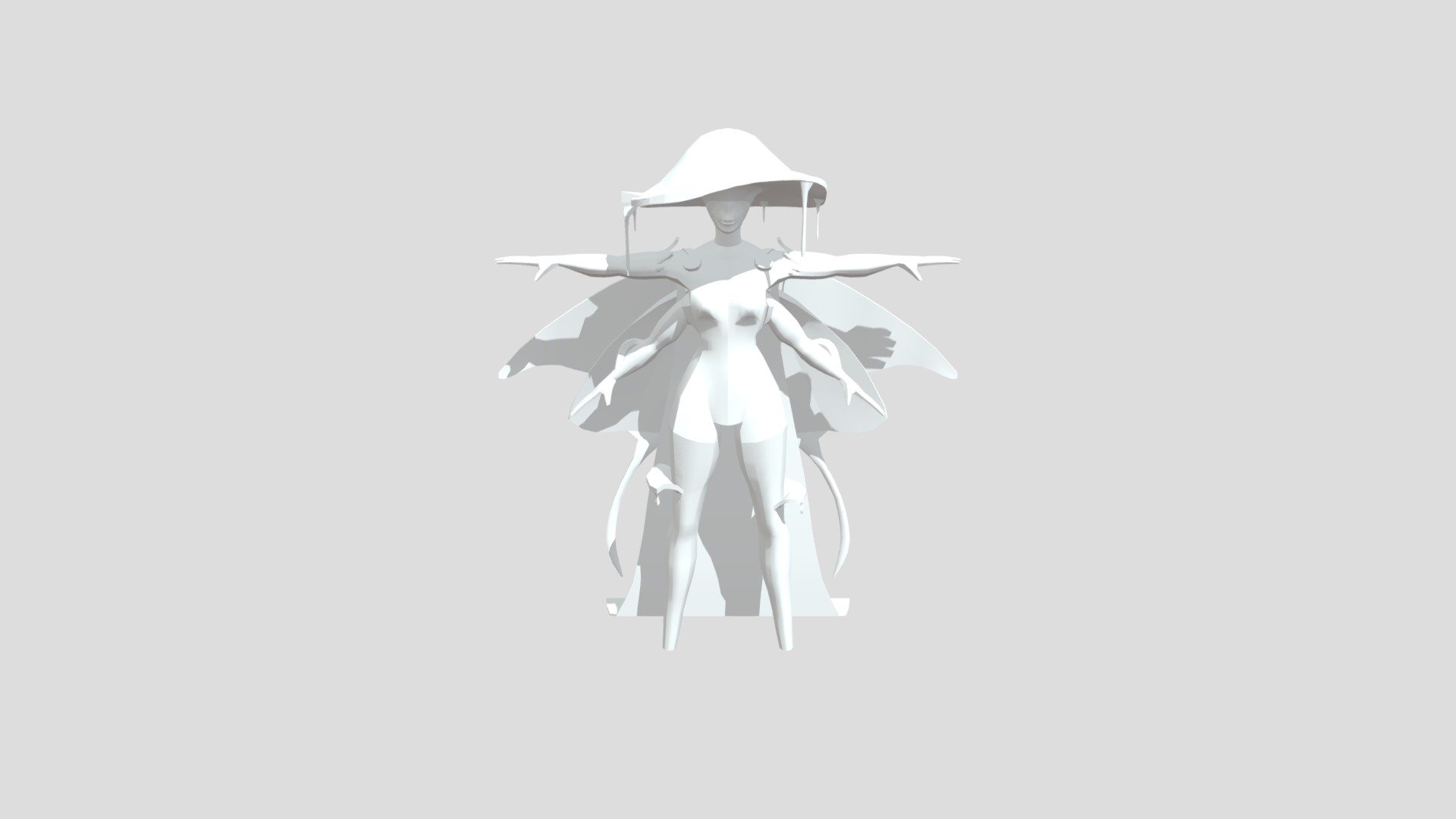 Myria Model Lowpoly - 3D model by amorcora [480e9d2] - Sketchfab
