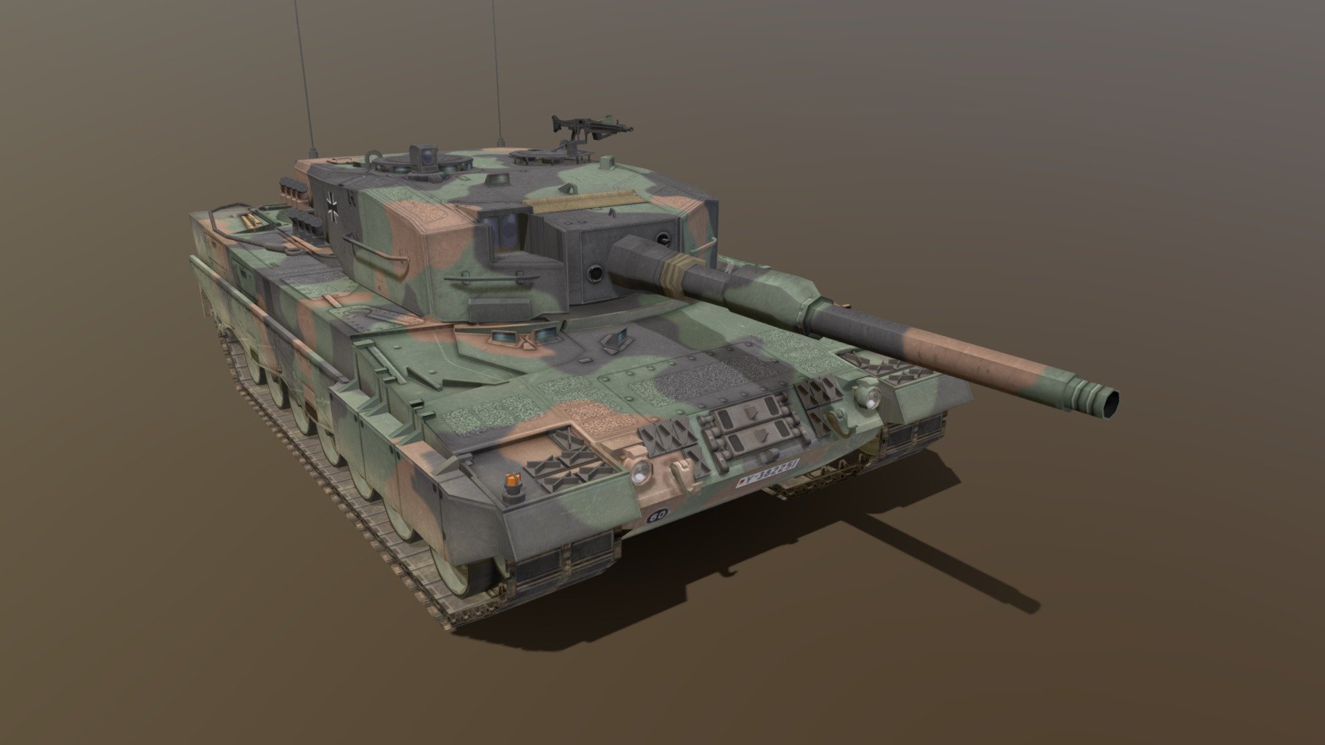 Leopard 2A4 - Download Free 3D model by 42manako [480ecd5] - Sketchfab