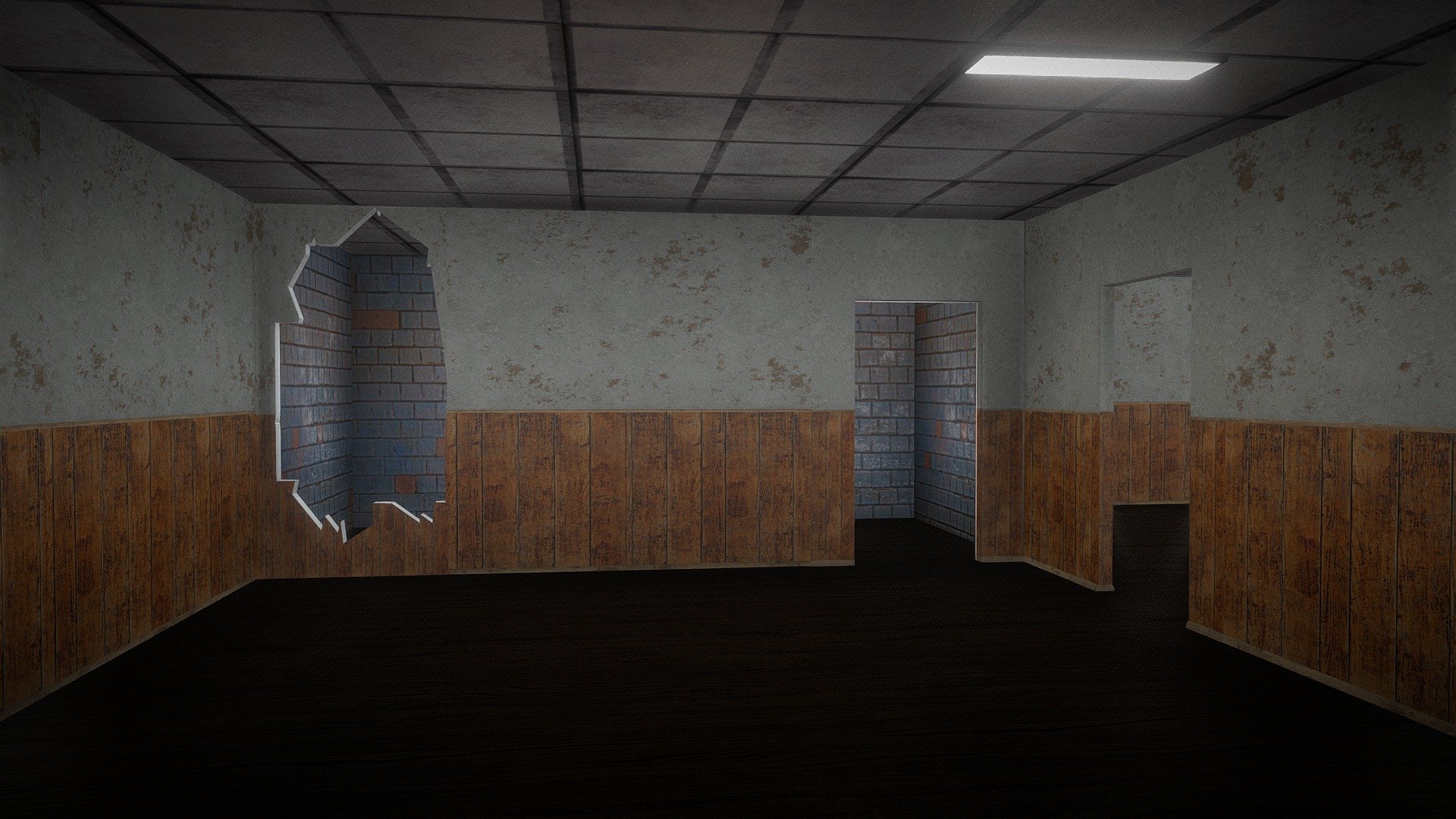 Case 2 Animatronics Police Station Map - Download Free 3D model by ...