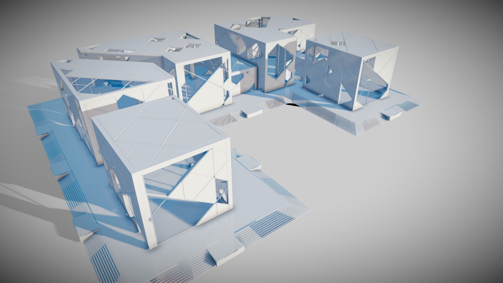 Futuristic Interior 4011 - Buy Royalty Free 3D model by Giimann ...