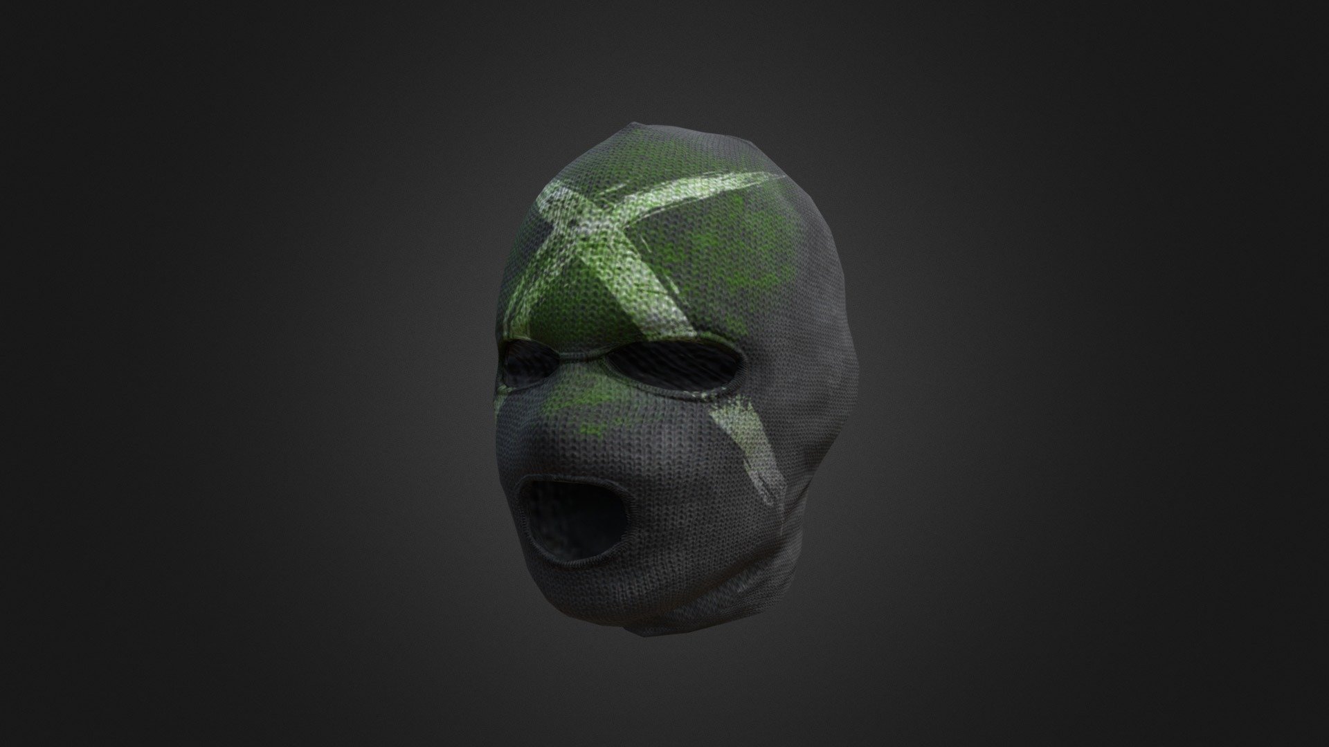 Green Pattern Balaclava | PUBG - 3D model by pubgitems.info (@pubgitems ...