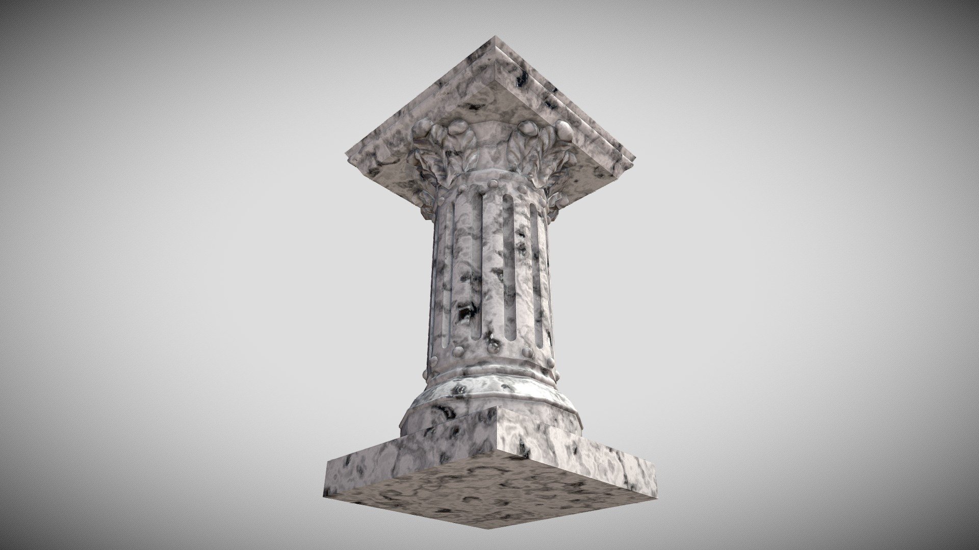 Blender 3D for Jobseekers - Pedestal Example - Download Free 3D model ...