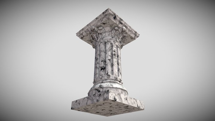 Pedestal 3D models - Sketchfab