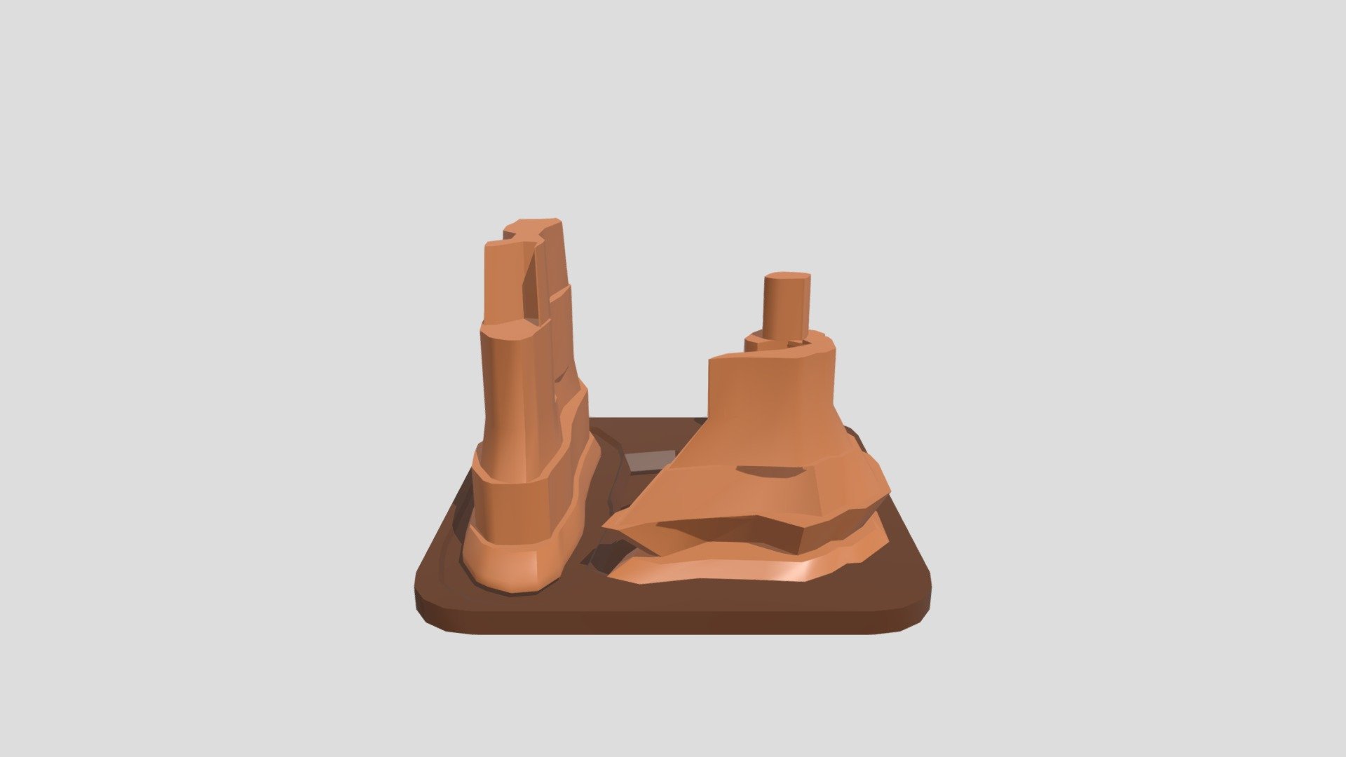 Sandstone Canyon 1 - 3D model by First Shard (@firstshard) [48132af ...