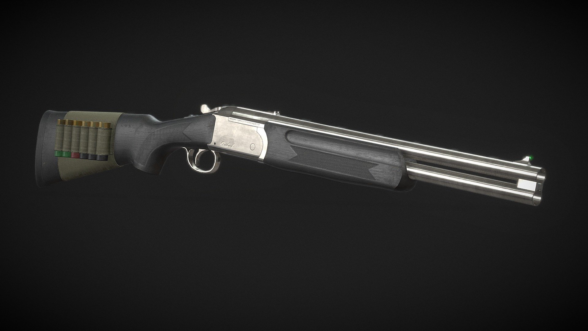 Stoeger Condor Outback O/U Nickel Shotgun - 3D model by 8sianDude (@haoliu95) [4814560] - Sketchfab