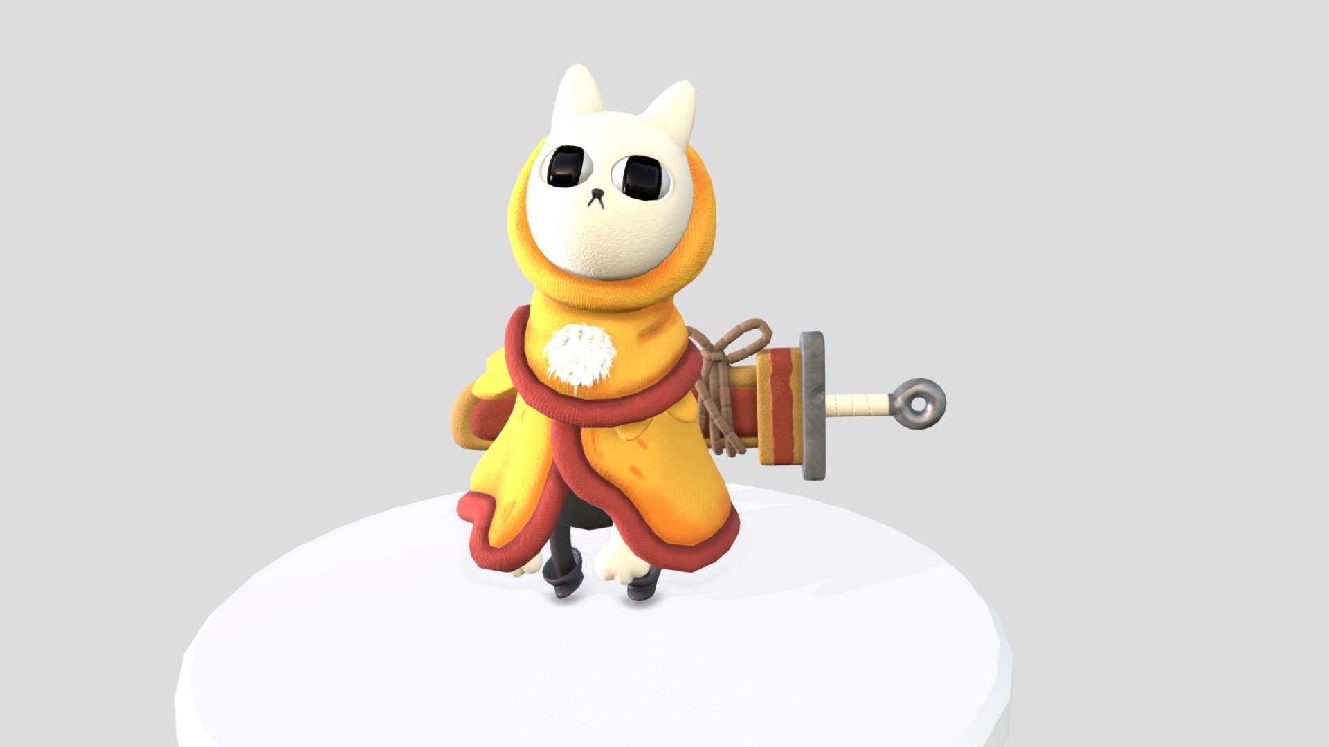 Cat Partner - 3D model by ja_viera [481589e] - Sketchfab