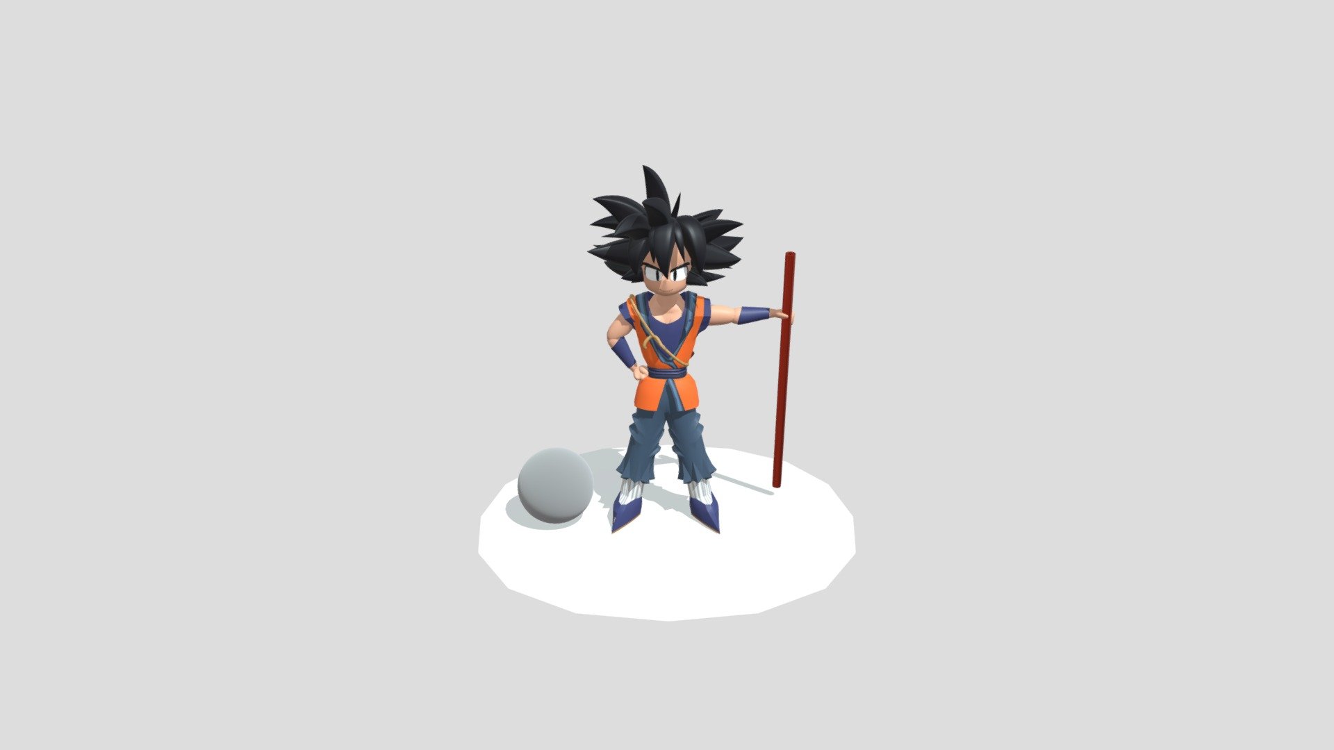 Goku power pole - Download Free 3D model by supersonichypersonic95 ...