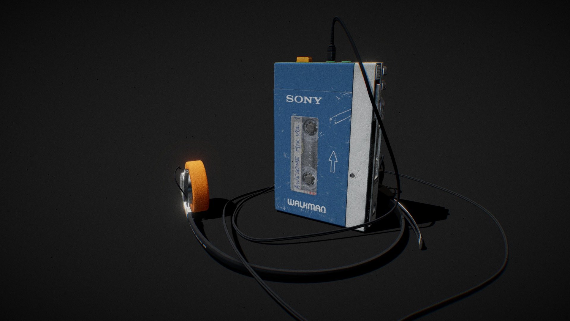 Sony Walkman TPS L2 - 3D model by Anton Zygar (@antonzygar) [48175c8 ...