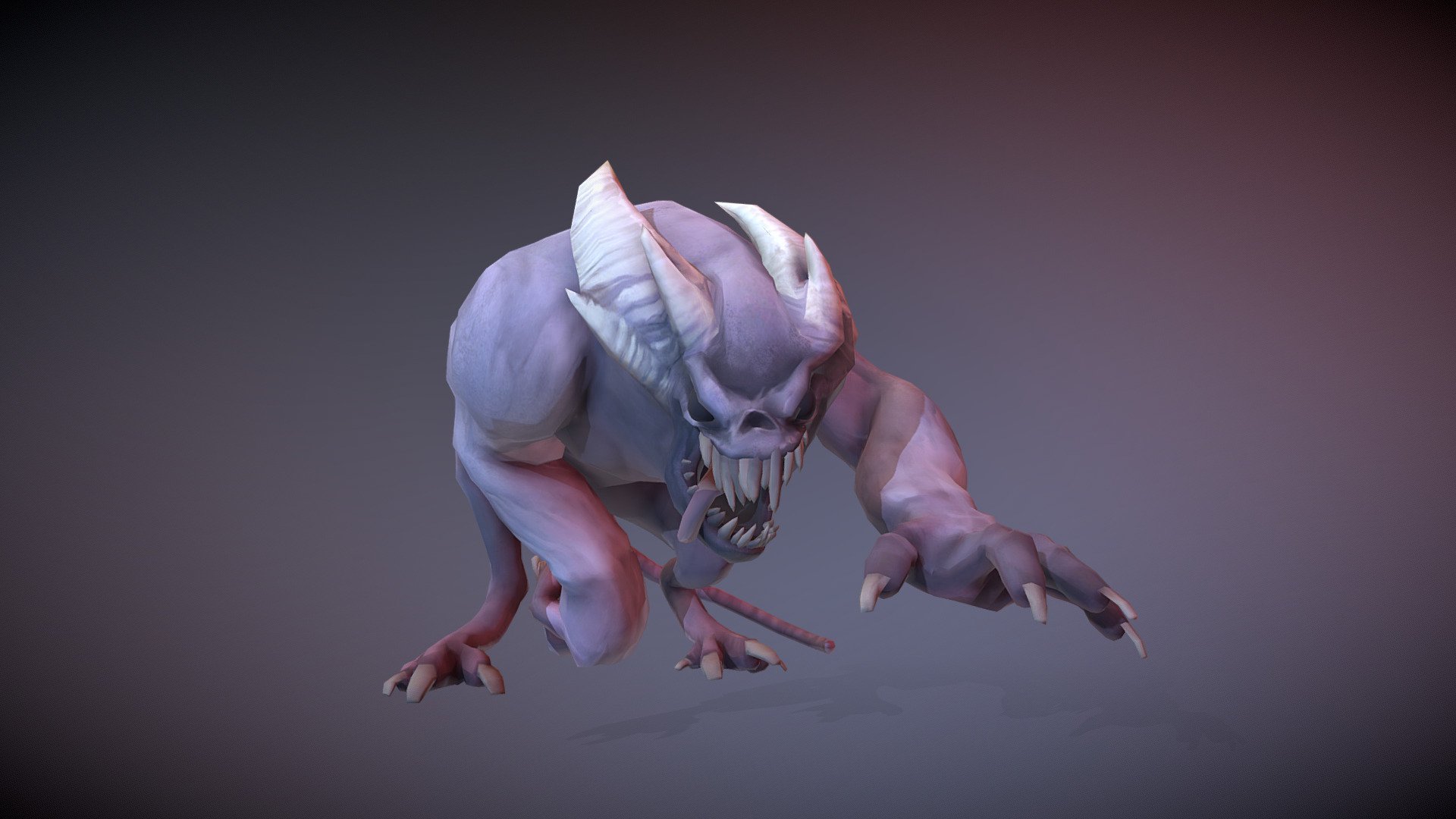 HellHound Walk Animation - 3D model by juliendv [48179a8] - Sketchfab