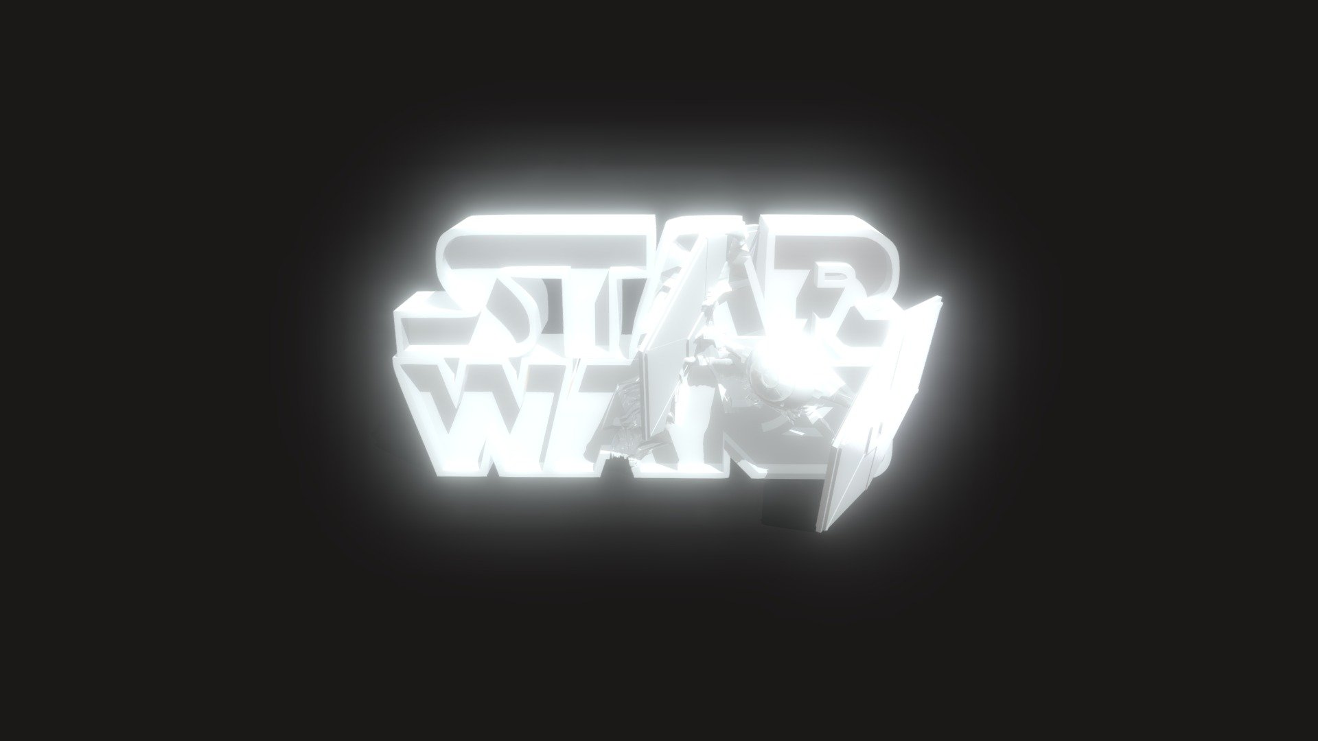 STAR WARS 3D Logo - Download Free 3D model by Wr_titan (@pitchayut.iq ...