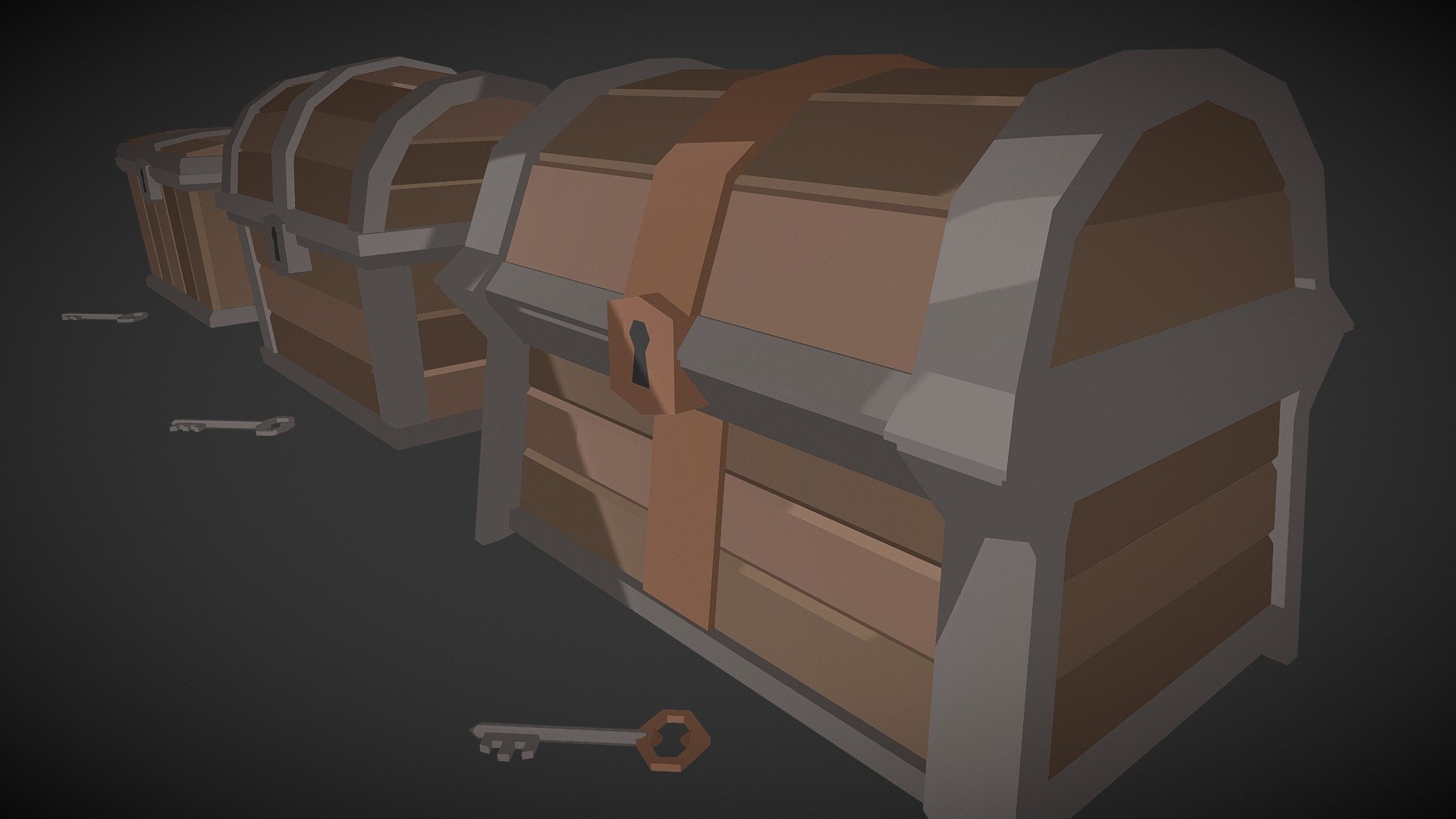 Iron Chests - 3D model by Shavorich [481889b] - Sketchfab