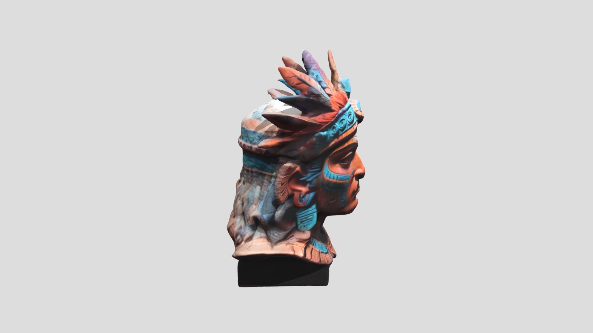 Aztec_sculpture_high_definition_detailed - Download Free 3D model by ...