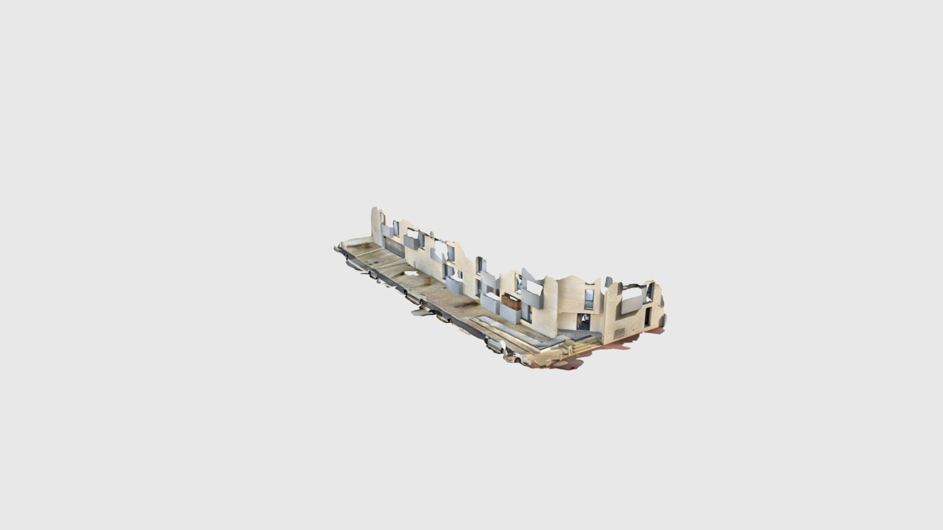 Résidence Rue des acacias - rue Victor hugo - Download Free 3D model by ...