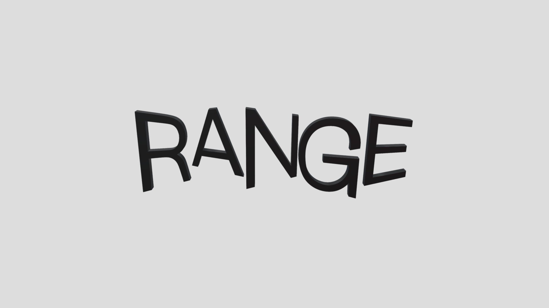 3D_RANGE_LOGO - 3D model by notfortheireyes [481b7a5] - Sketchfab