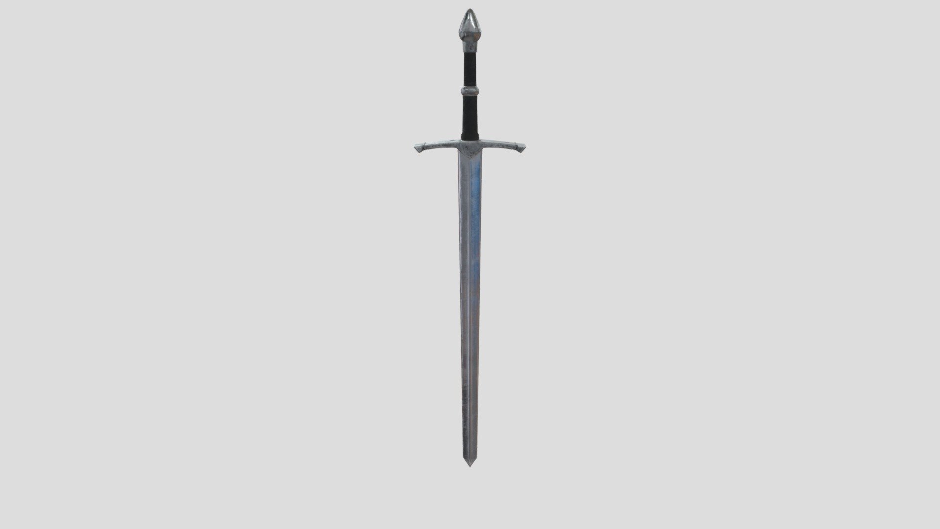 Steel Longsword - 3D model by Raman Mandavia (@daddyhercules909 ...