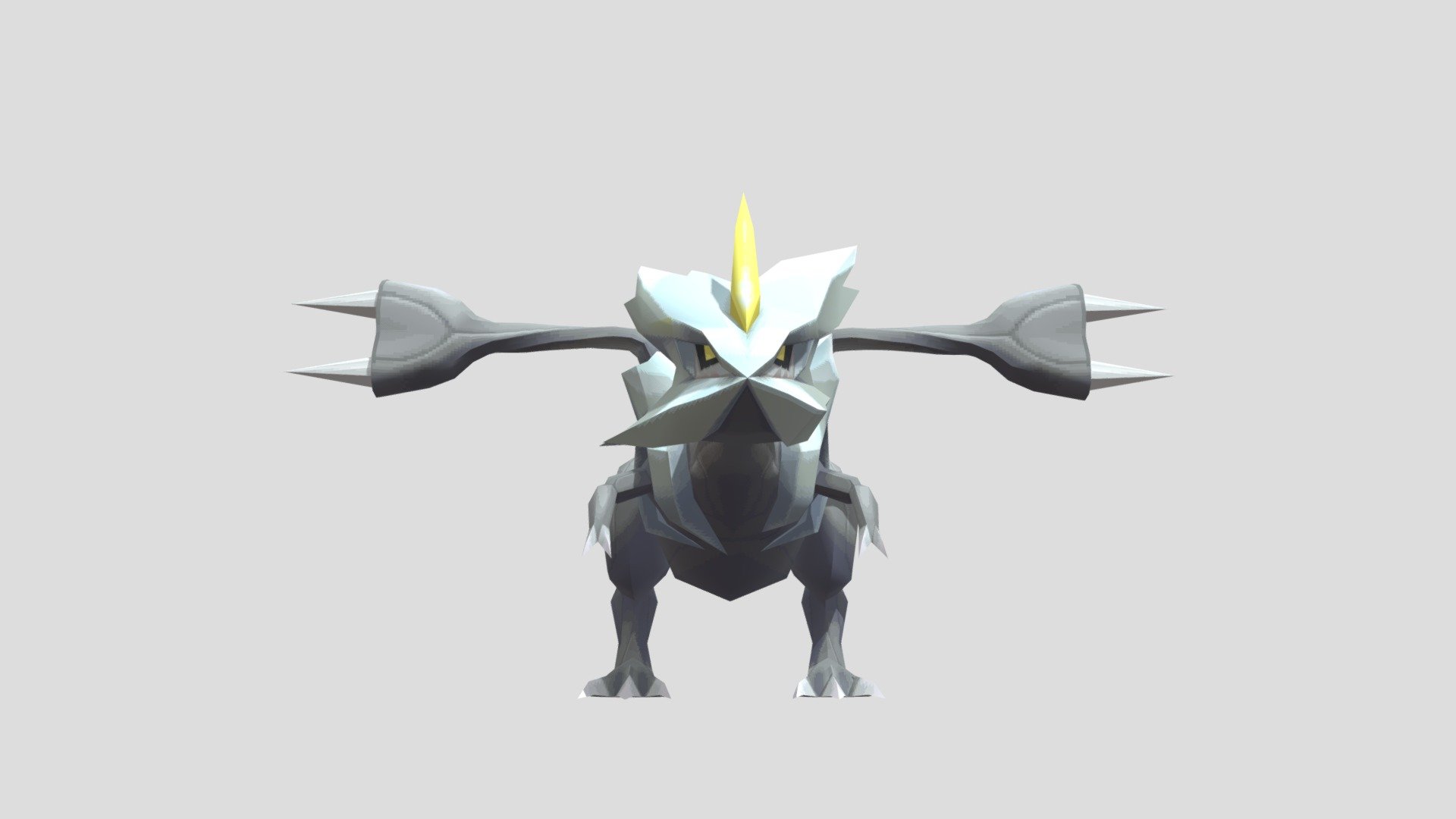 DS DSi - Kyurem (Fusion form?) - Download Free 3D model by Neff-Galmud ...