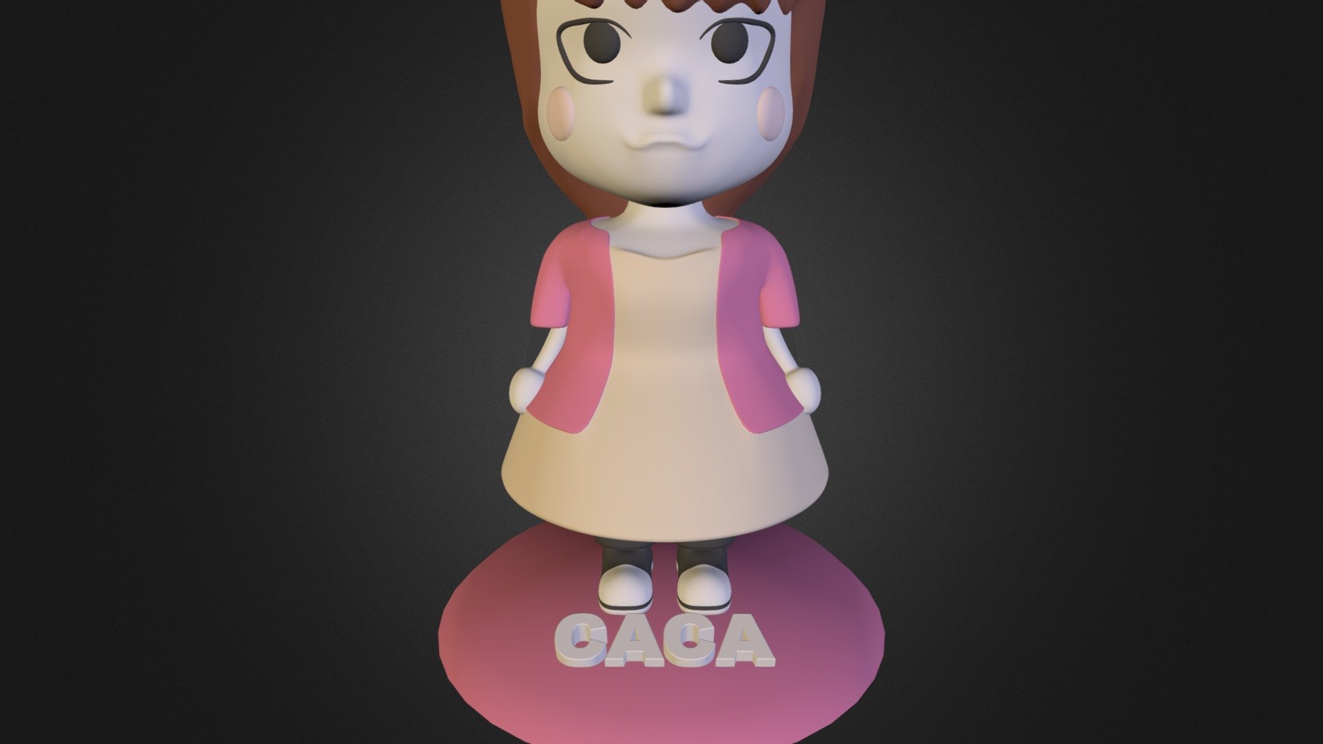 Caca 3d printing model - 3D model by hktuto [481d024] - Sketchfab