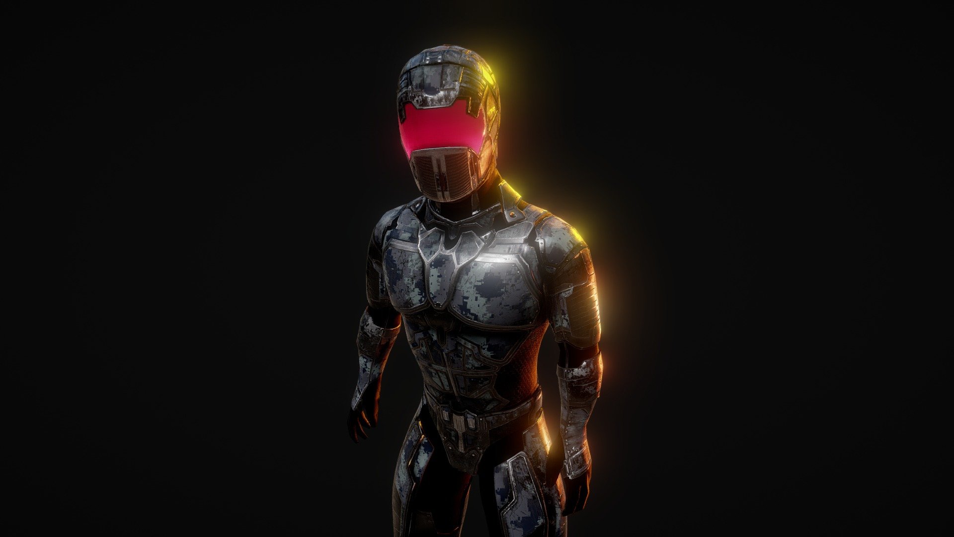 Space Marine Updated Version - 3D model by evilize [481d878] - Sketchfab
