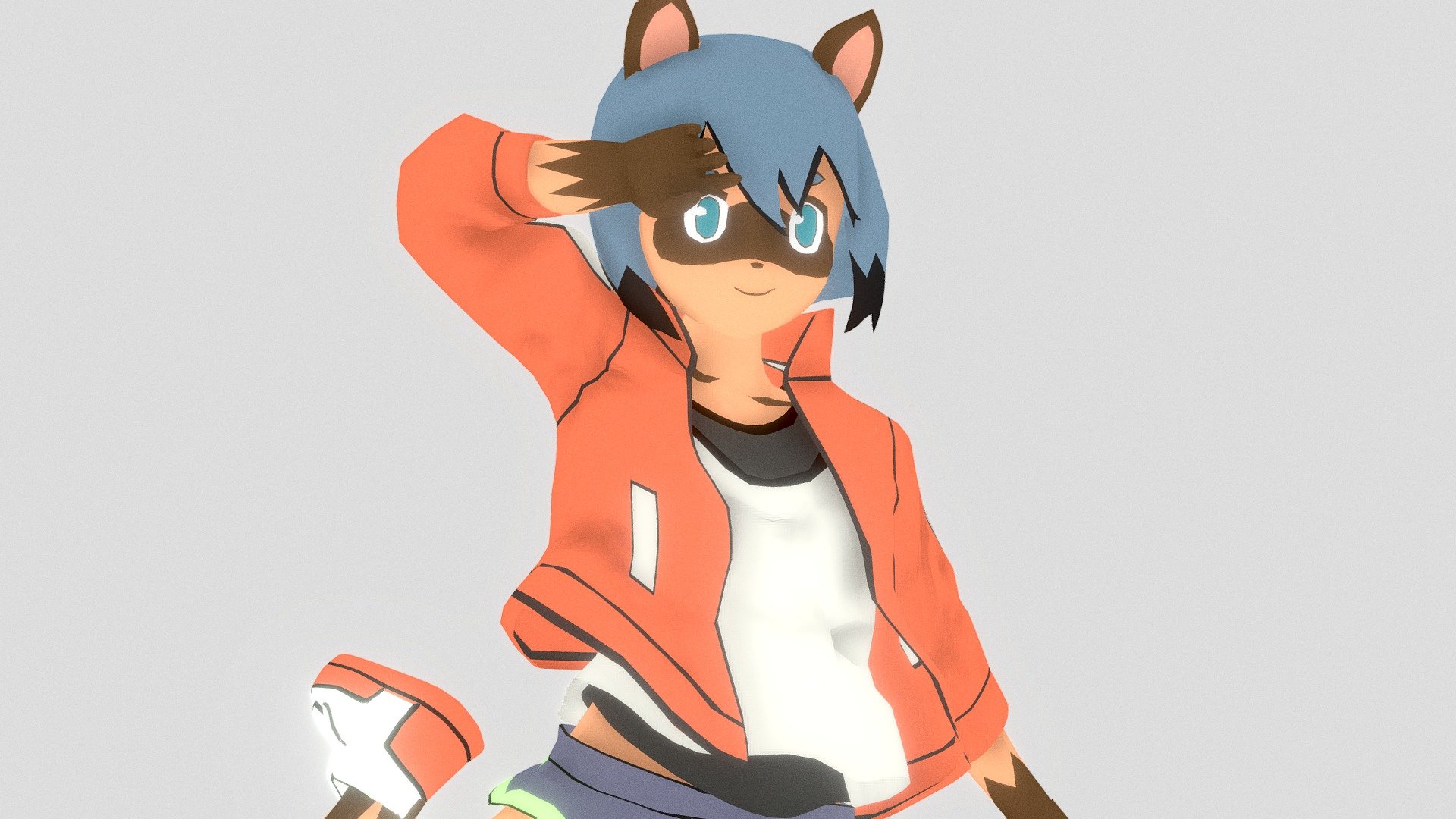 Michiru : BNA - 3D model by DBITCH3000 (@DB3000) [481d96b] - Sketchfab