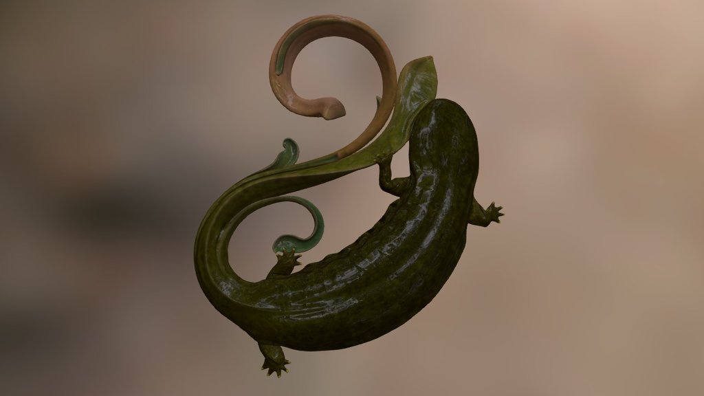 Hellbender - 3D model by Elliott Johnson (@ejohnson) [481f9c9] - Sketchfab