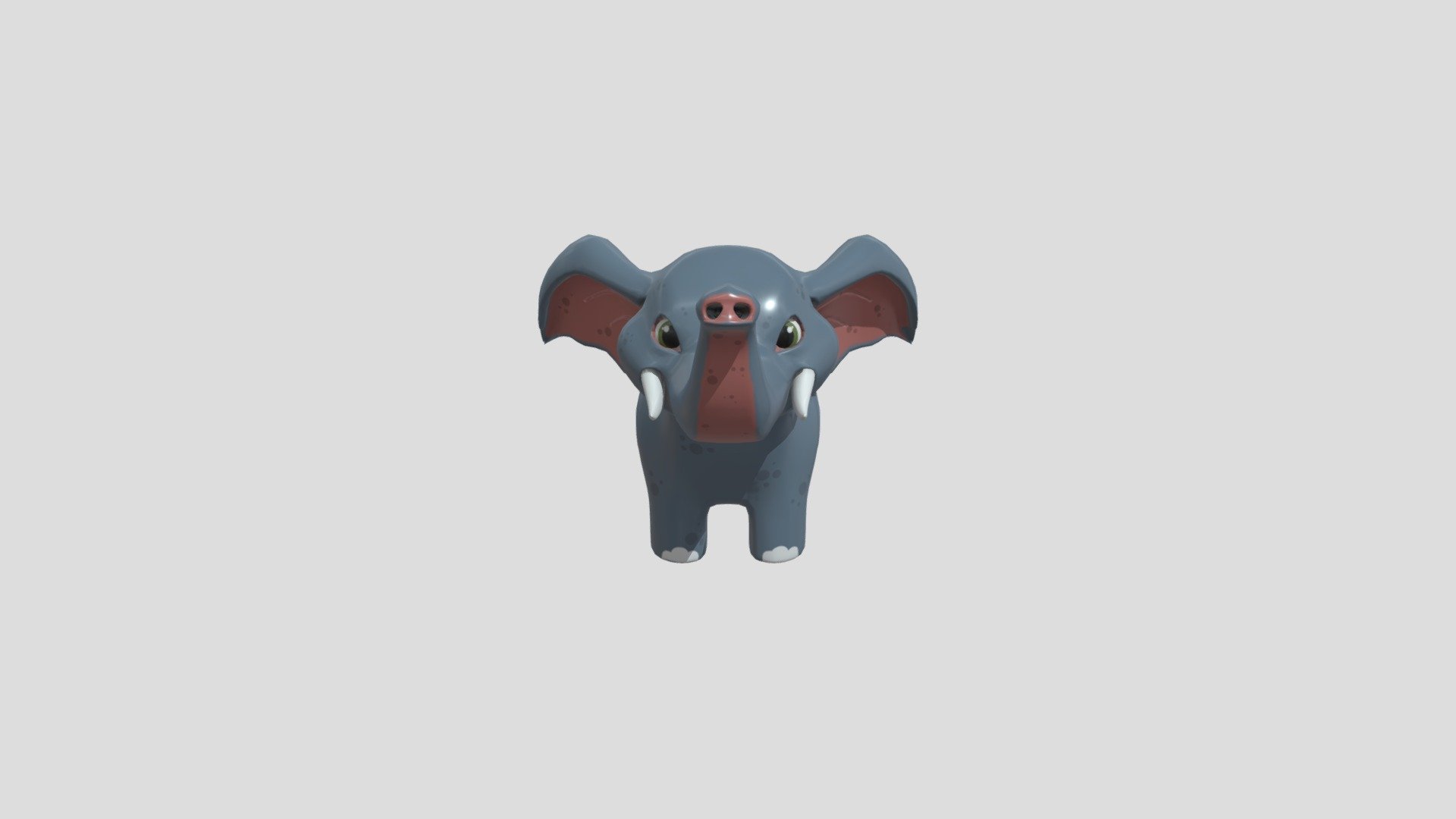 little elephant - 3D model by Thirumala_kumar [4821061] - Sketchfab