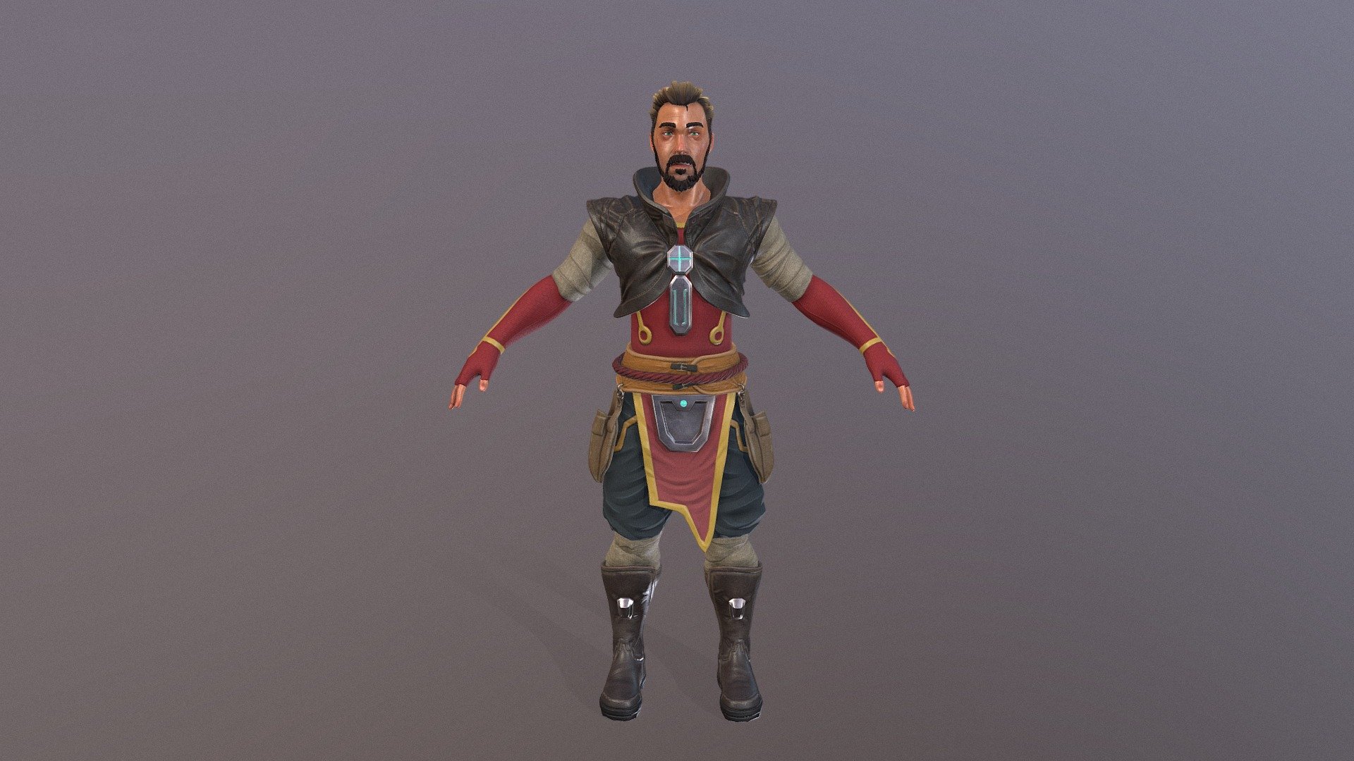 Chara Design TFA - Sci FI Perso TPose - 3D model by Emeline Albers ...
