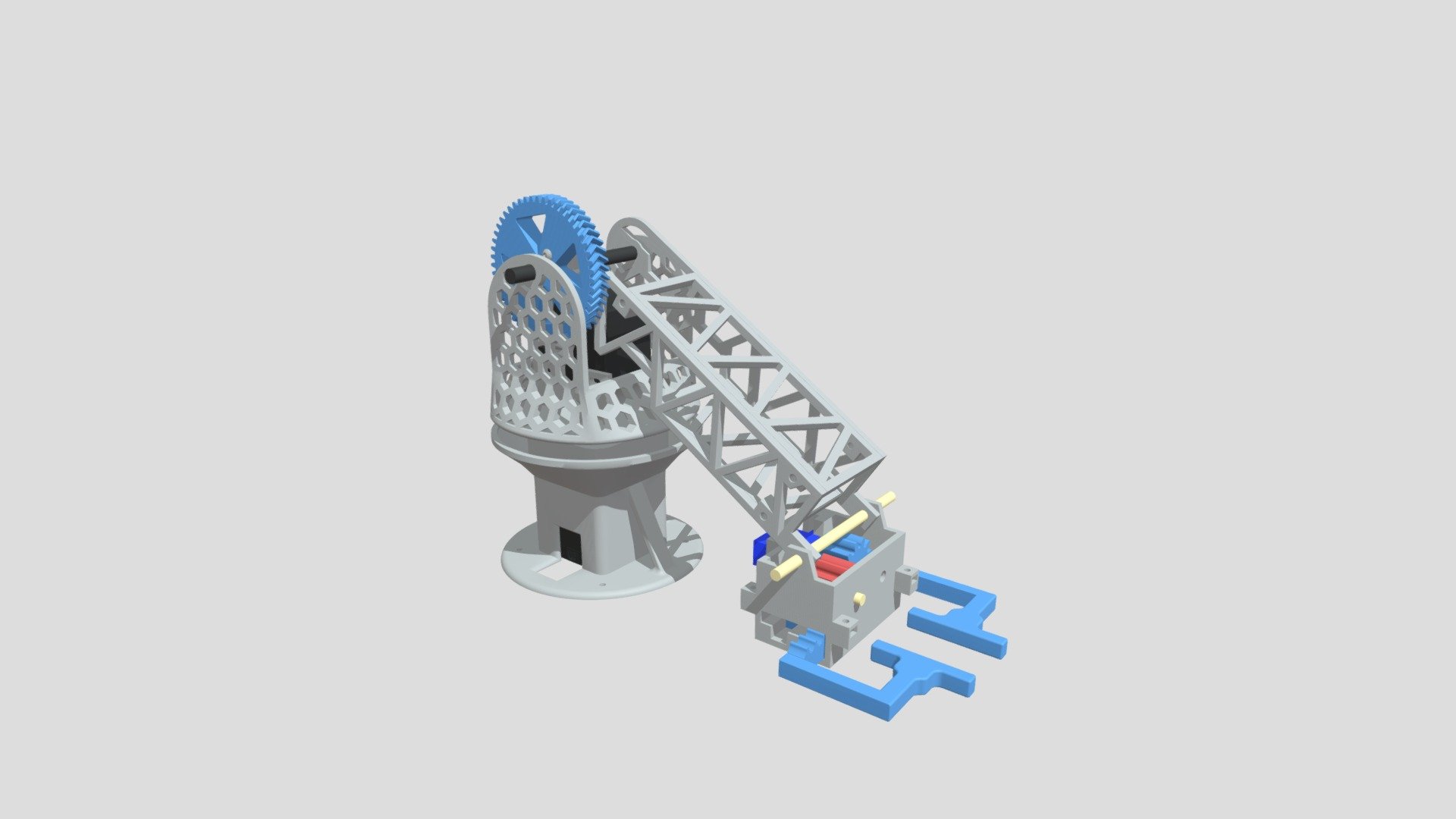 Robotic Arm - Download Free 3D model by Joe Poehlmann (@joepoehlmann ...