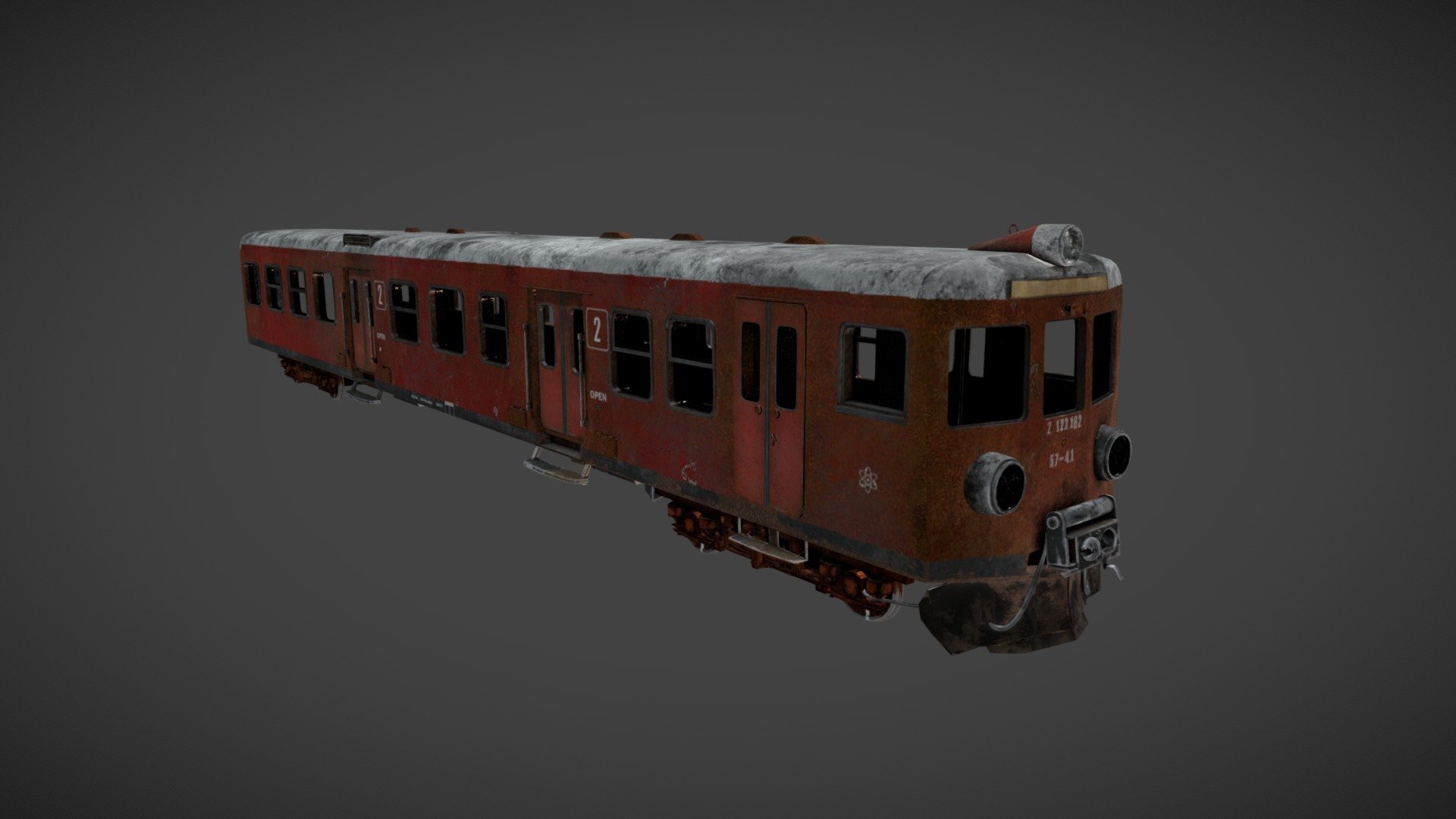 Train - 3D model by Zevres (@JakubKamelski) [48231e4] - Sketchfab