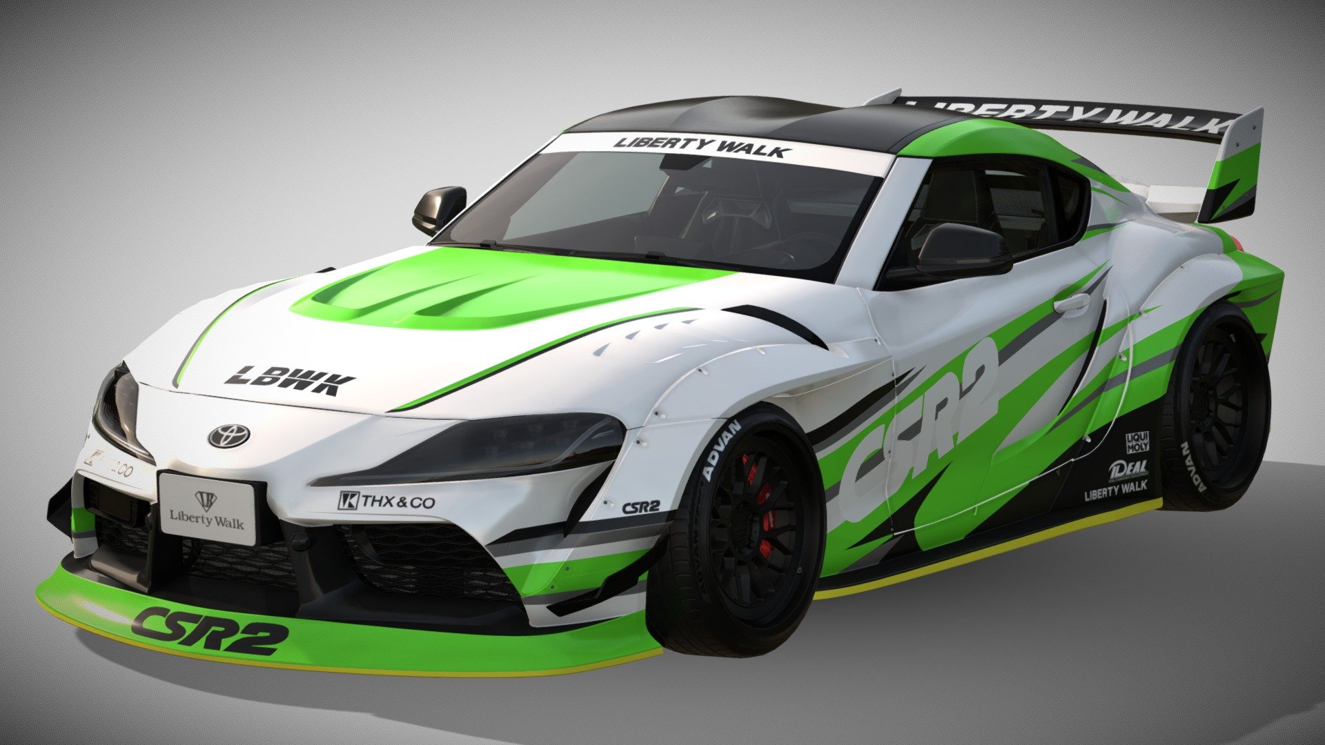 2021 LB★ SIHOUETTE GR Supra CSR2 Wrap - Download Free 3D model by Ddiaz ...