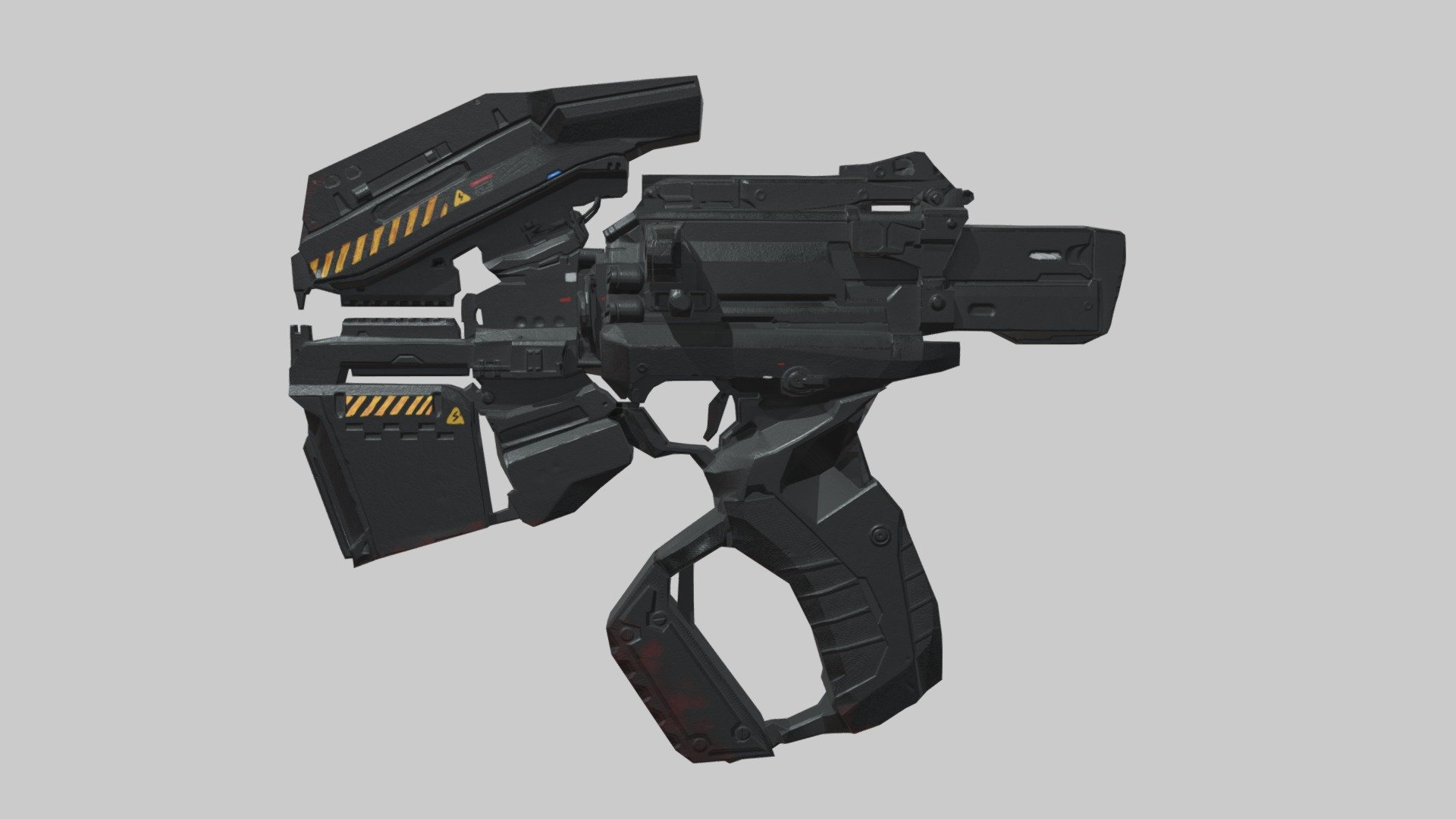 Electricity Gun Model - Download Free 3D model by HannahRN03 [4823928 ...