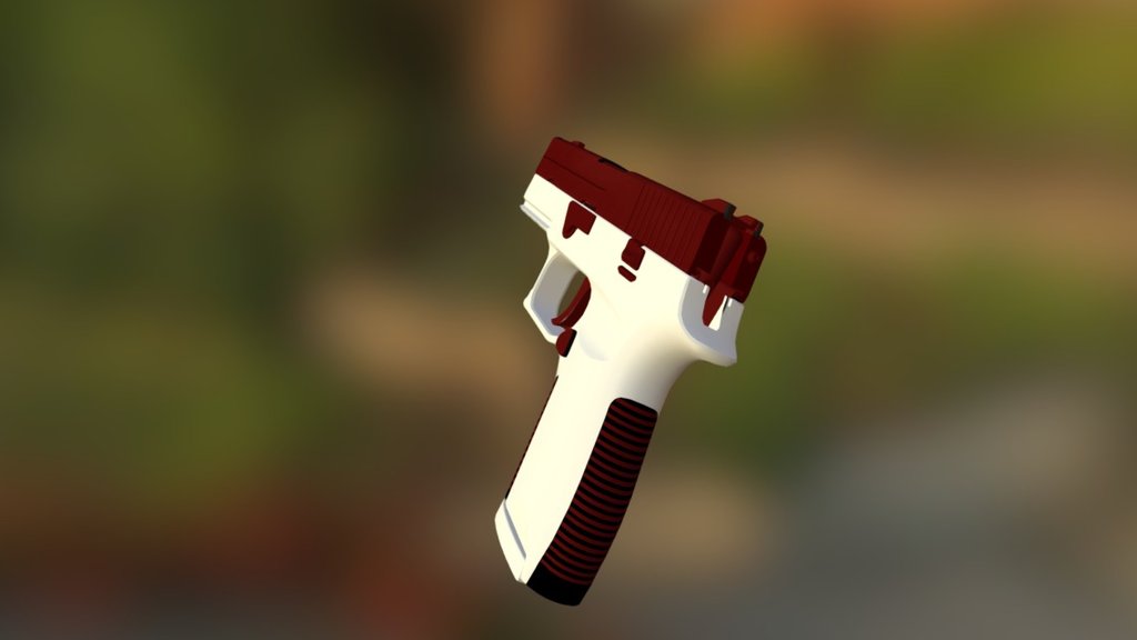 P250-Red Canary - 3D model by Saimen (@i_am_cheating) [4823bdb] - Sketchfab