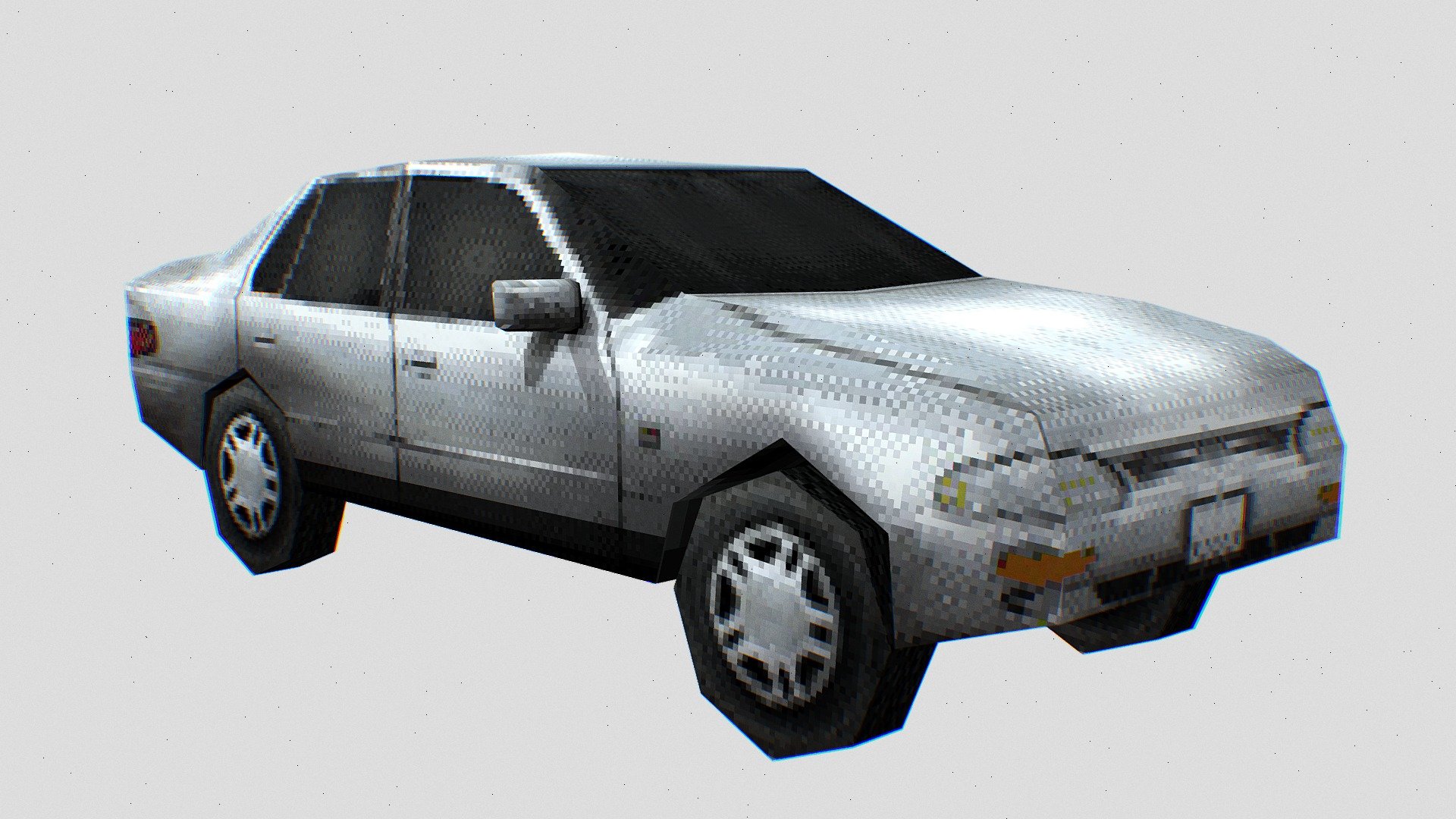 PS1 Style Asset - Generic Medium Sized Car - Buy Royalty Free 3D model by AaronMYoung [48258b7 ...
