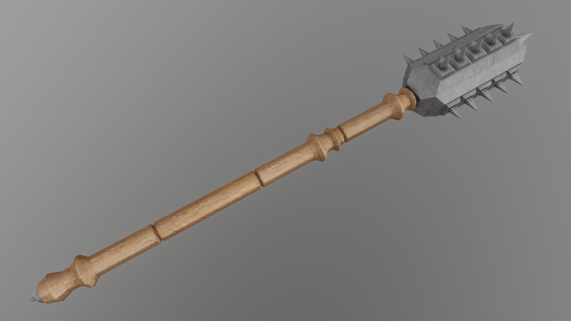 Barbarian Mace (Worn) - Buy Royalty Free 3D model by shimtimultimedia ...
