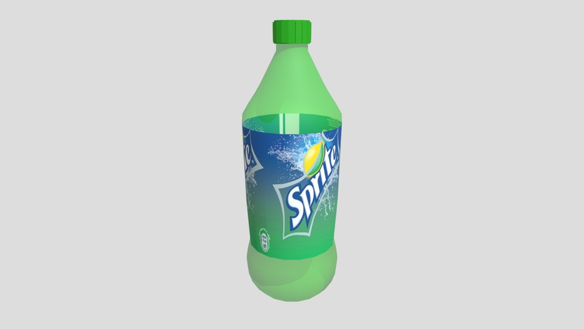 sprite bottle - Download Free 3D model by Afif_Rohman [48282b7] - Sketchfab