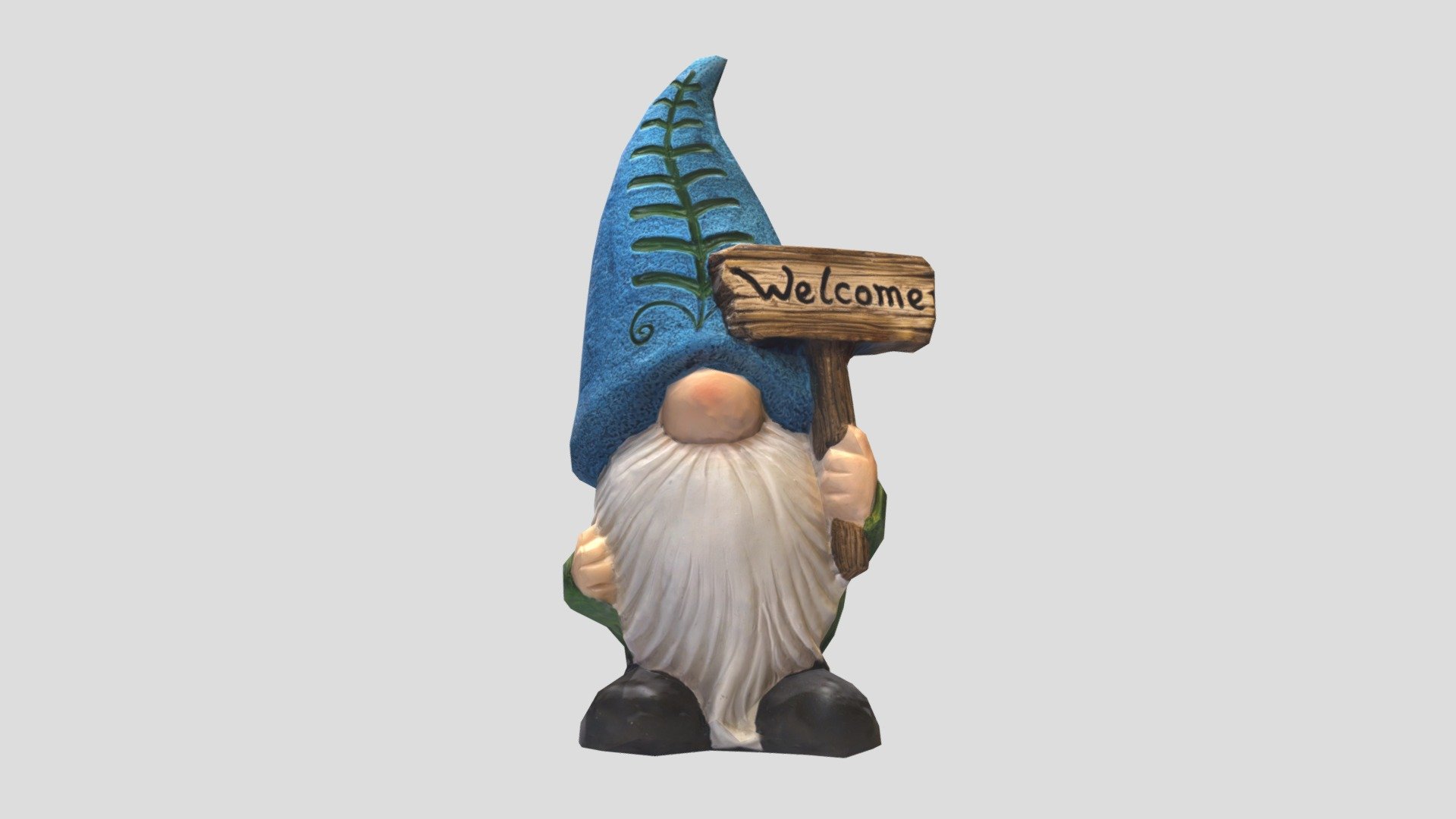 Gnome (Welcome) - Download Free 3D model by David Wigforss (@dwigfor ...