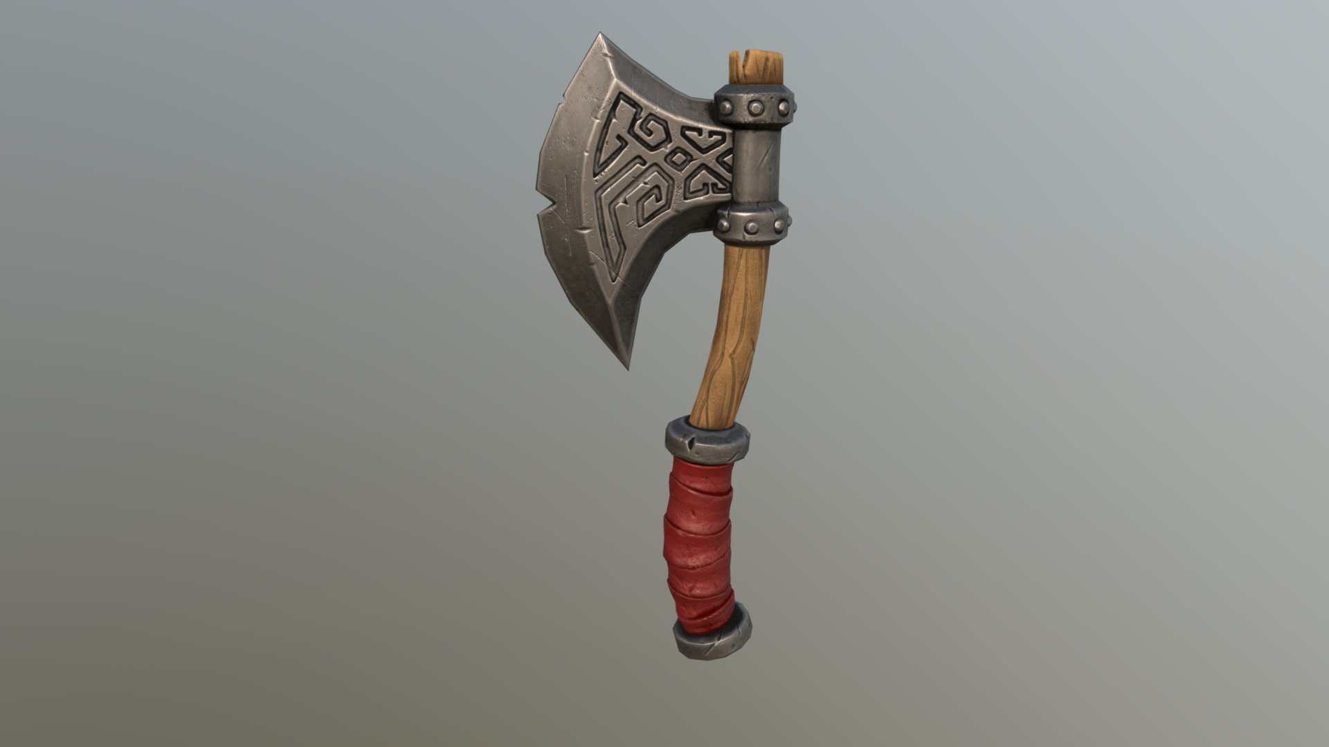 Stylized Axe - 3D model by laiagombau2 [4828ea2] - Sketchfab