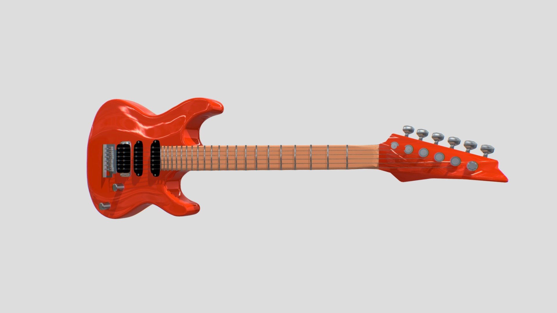 Third forms, electric guitar - 3D model by thisisnoisyninja [482e8cd ...