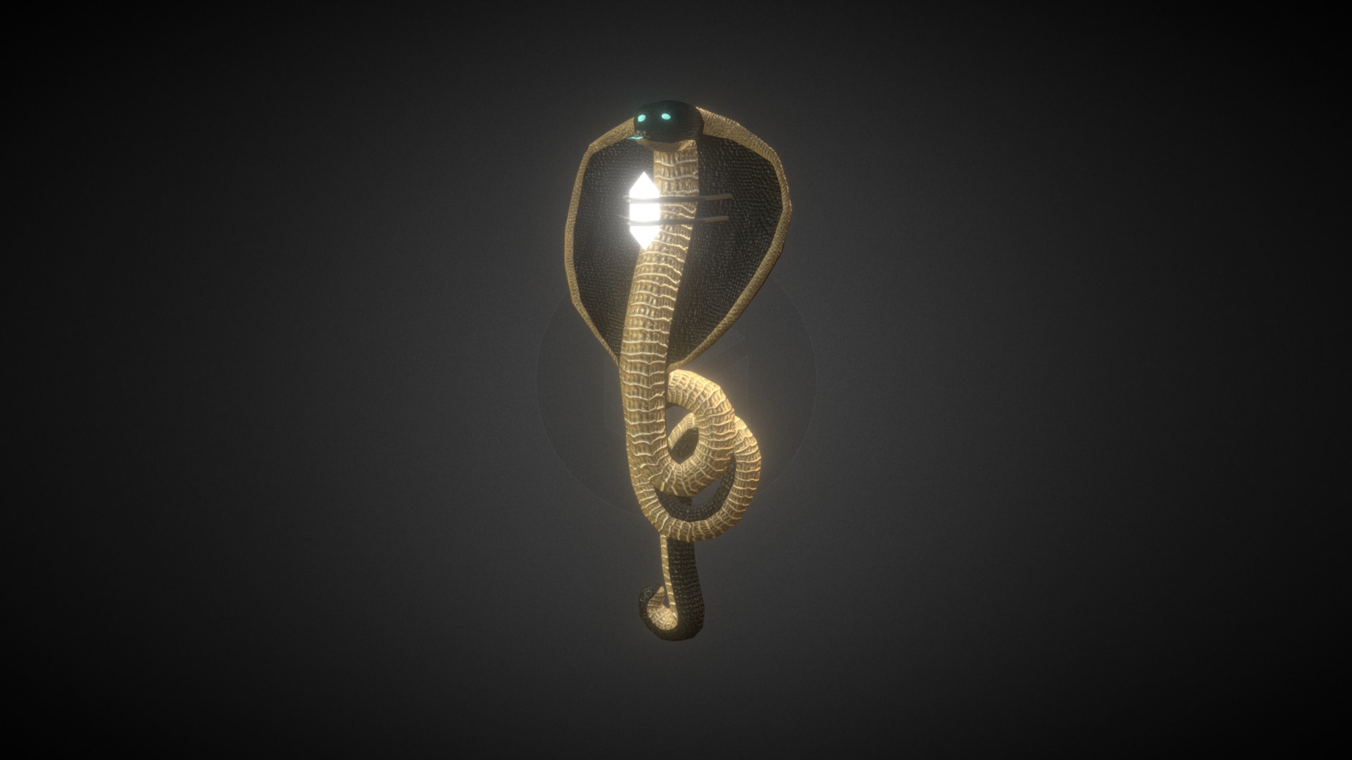 Snakelamp - 3D model by lazaro_diaz [482eb47] - Sketchfab