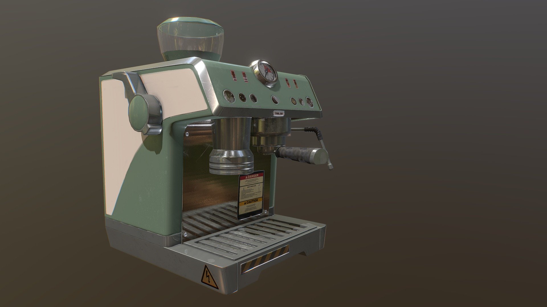 Coffee Machine - 3D model by pietraszko.luiza [482ecdf] - Sketchfab