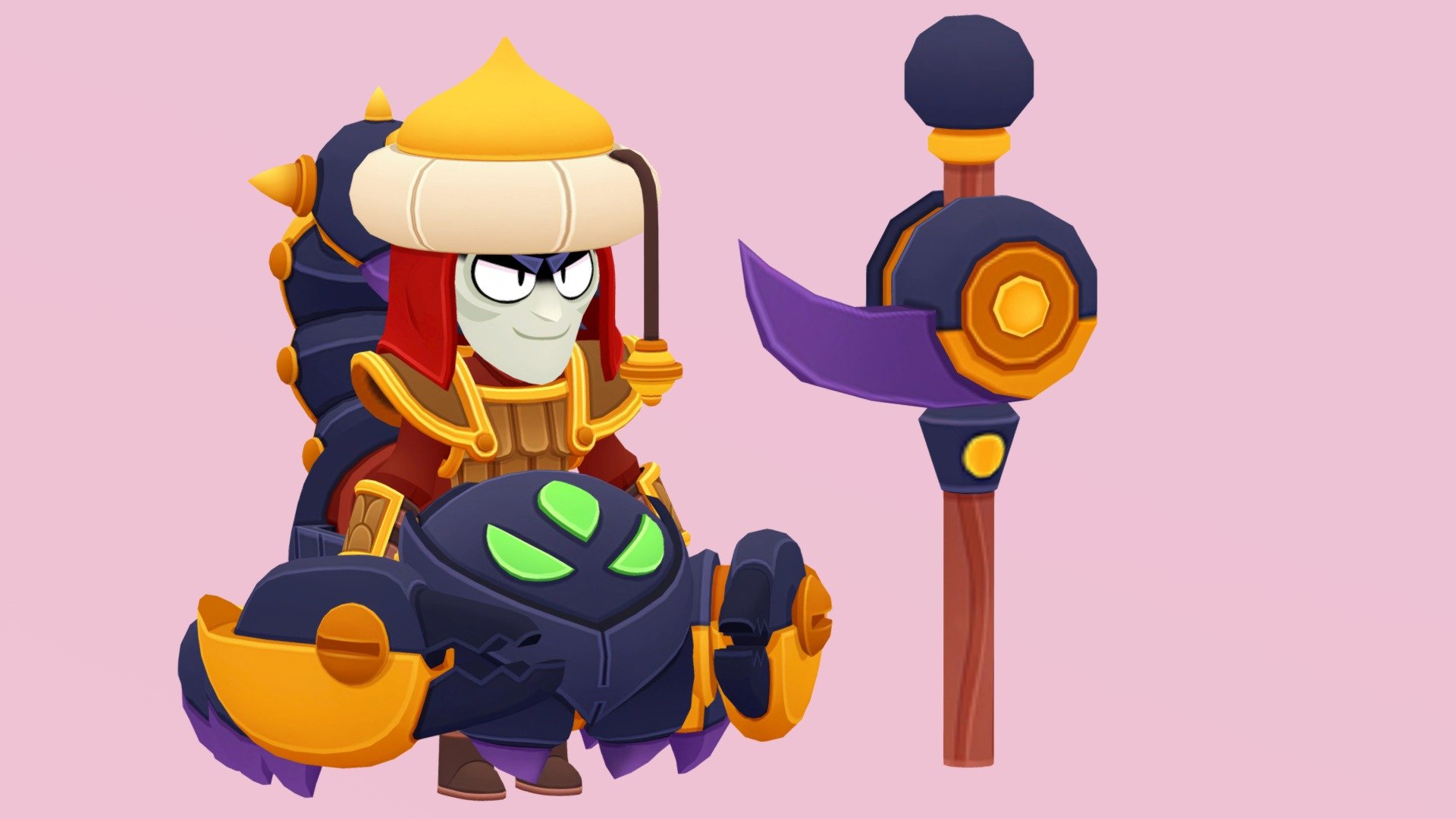 brawl stars Desert Scorpion Chuck - Download Free 3D model by eladri011 ...