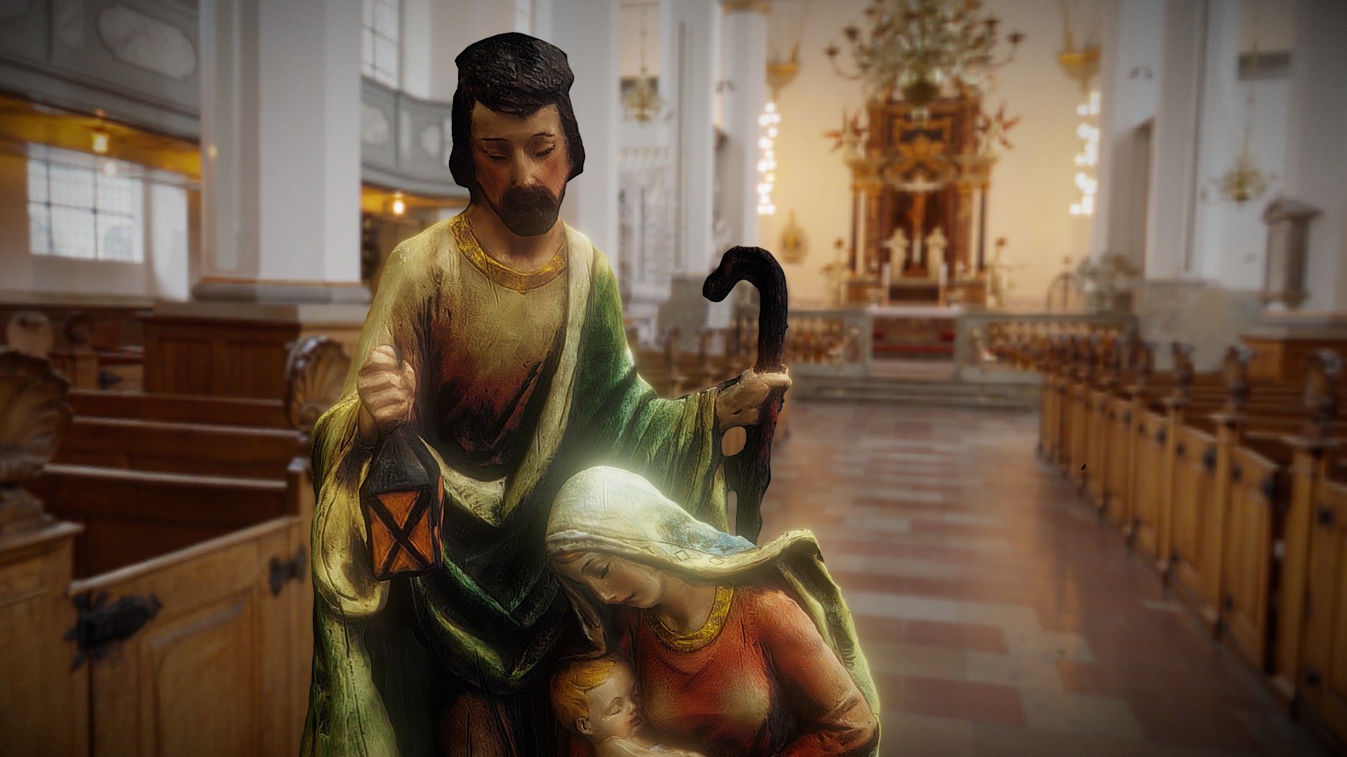Joseph, Maria, Jesus - Download Free 3D model by Johndoh [482efa2 ...