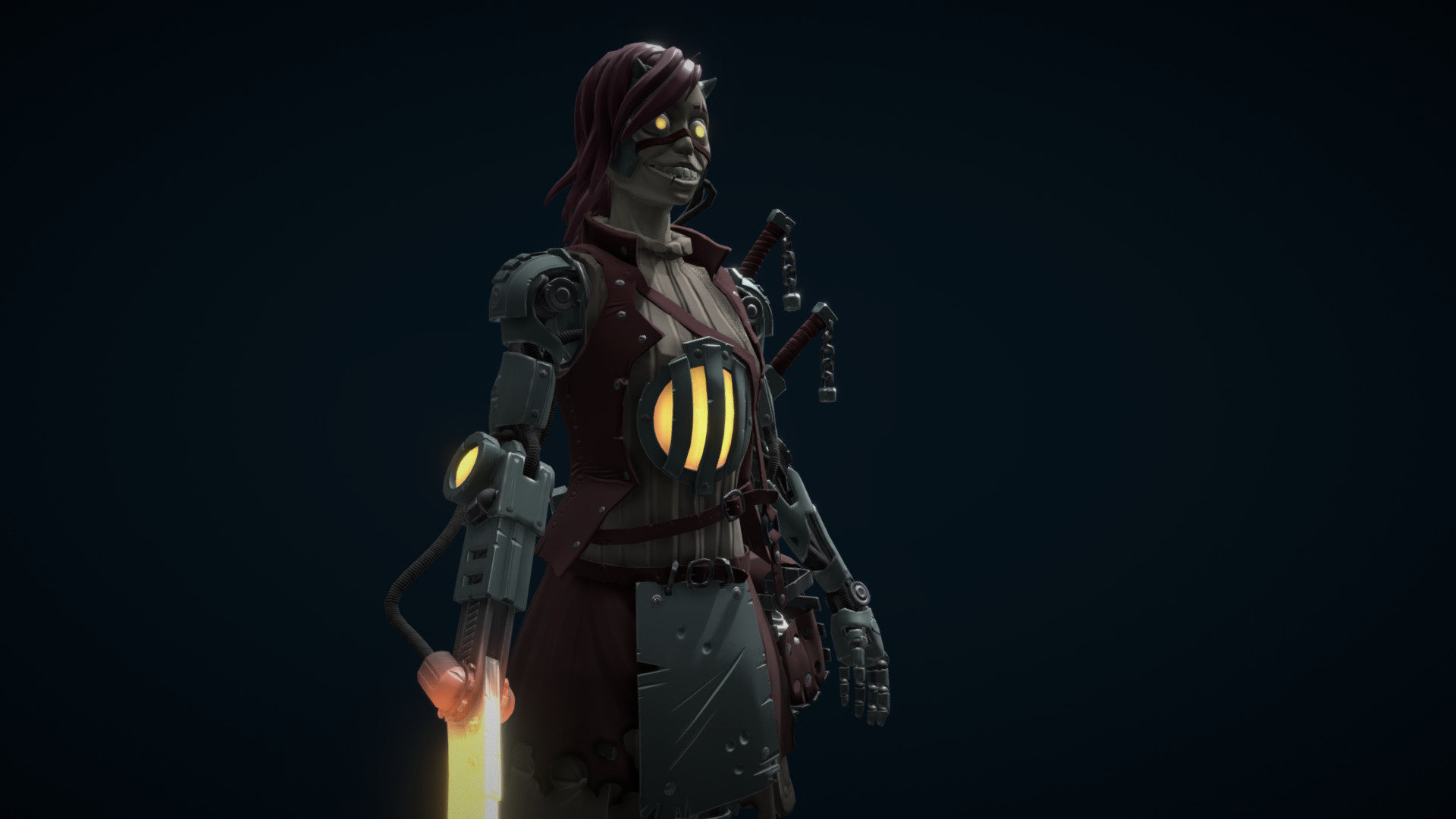 The Headhunter - 3D model by Aaron_Beller [482f241] - Sketchfab